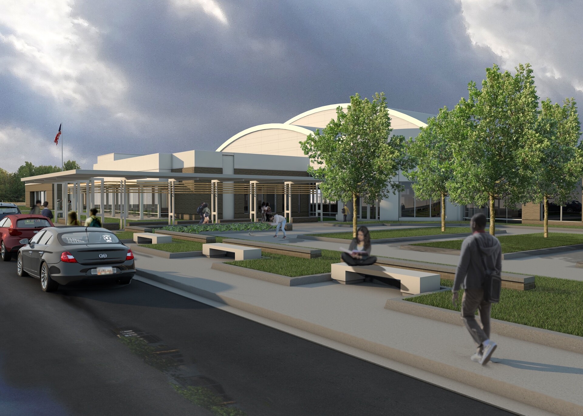 ArtStation - Cherokee High School