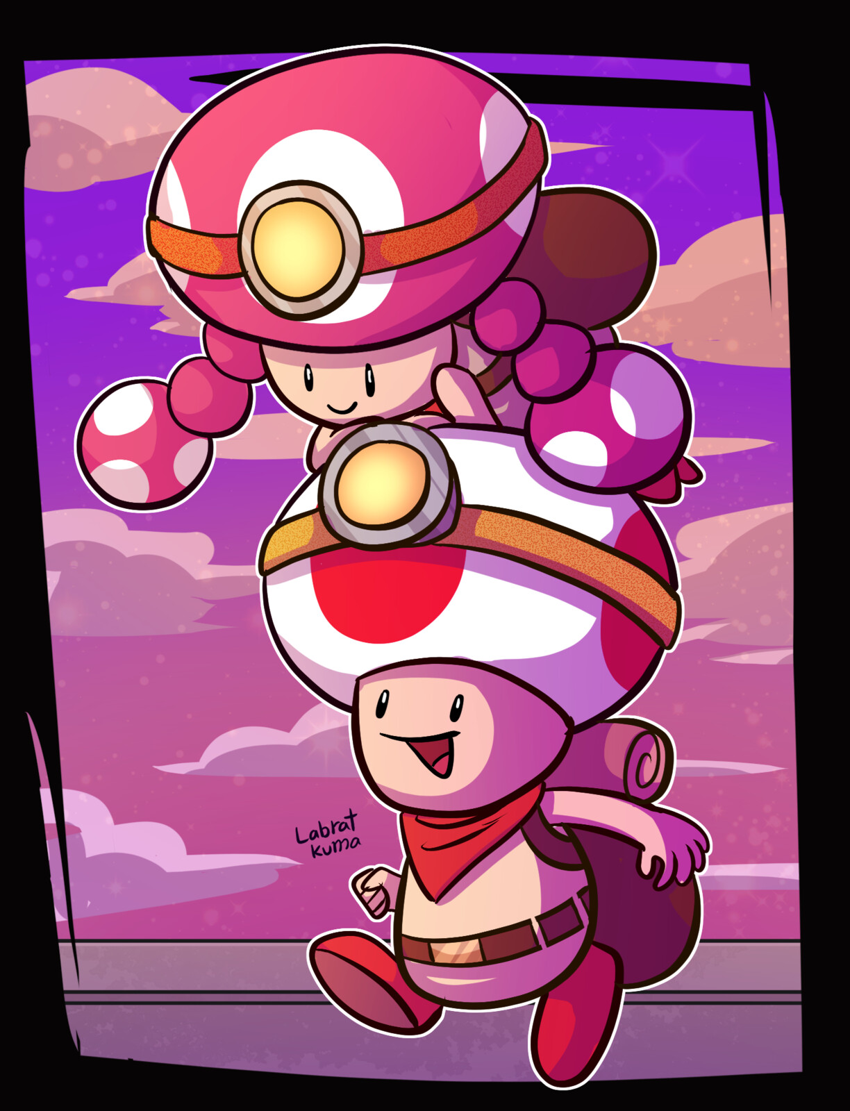 Gisela Bustos (Labrat Kuma) - Toad and Toadette