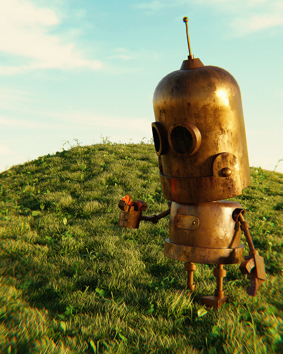 ArtStation - Robot 3D