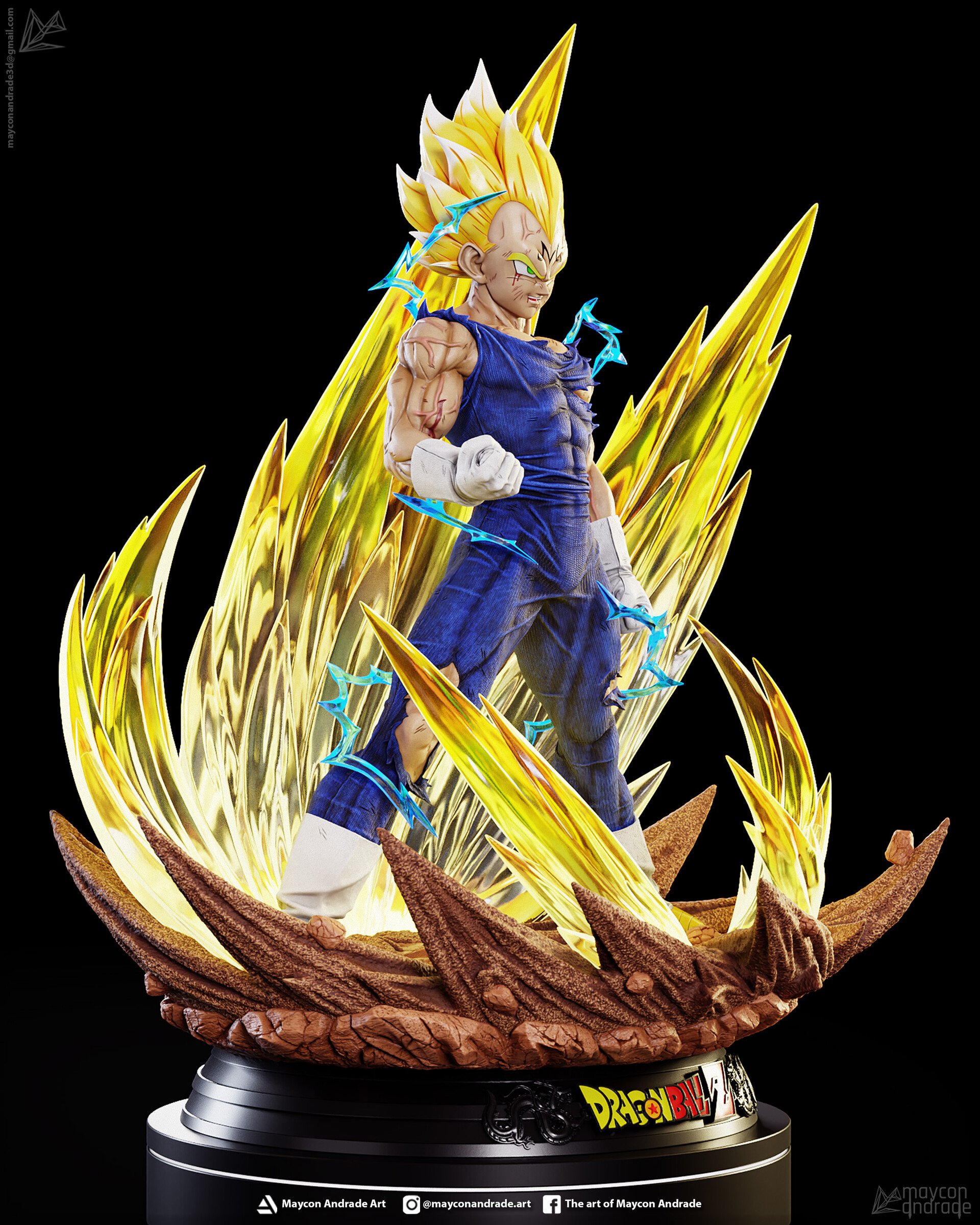 Super Saiyan 3 Majin Vegeta