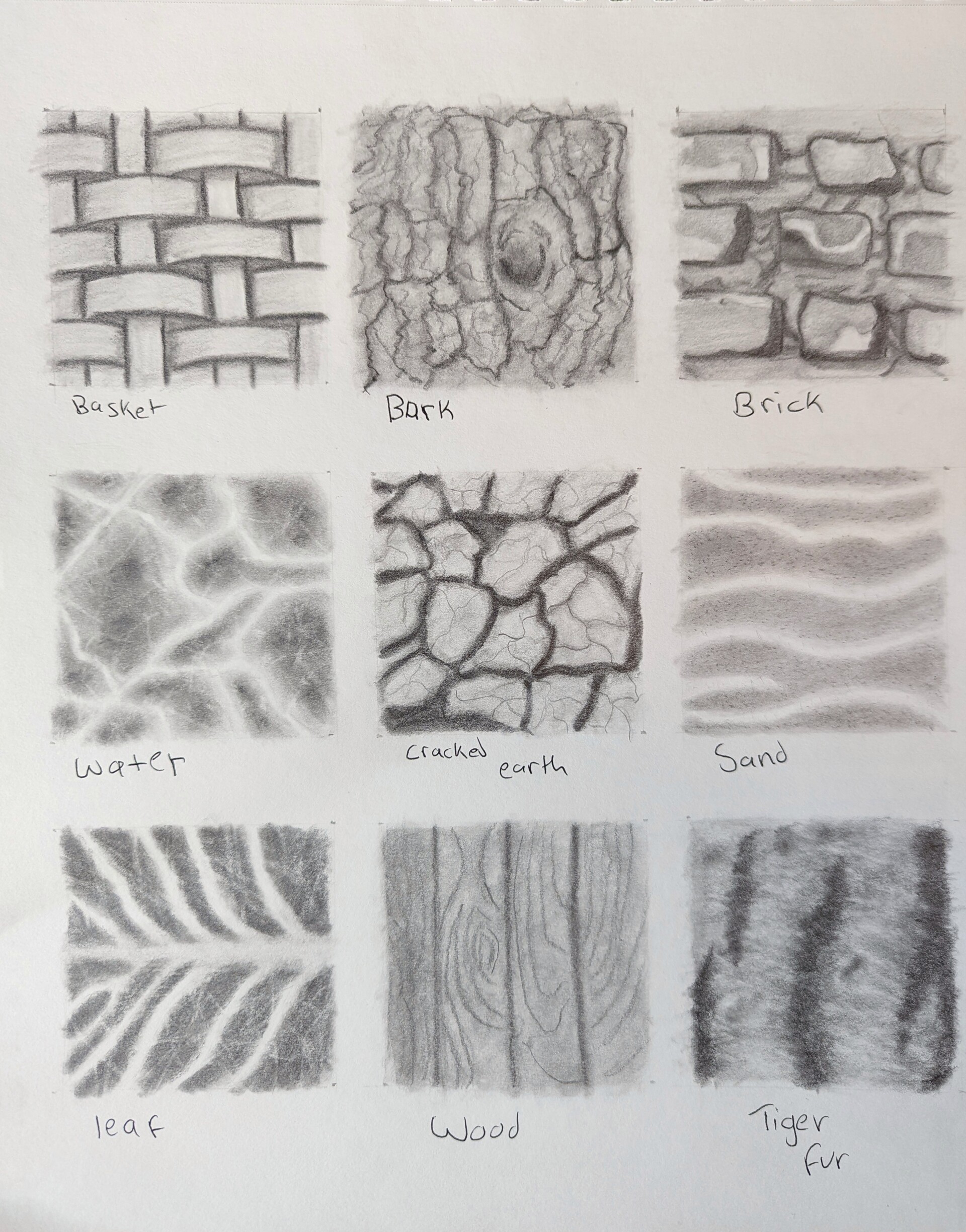 sand texture drawing