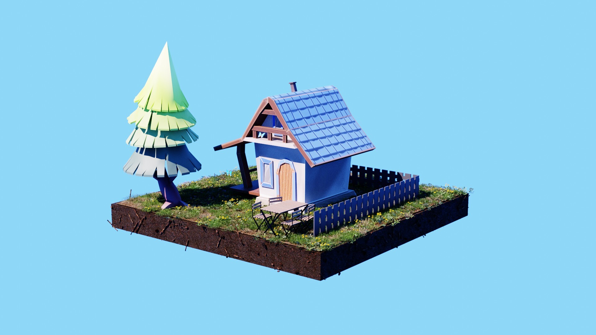 ArtStation - isometric house