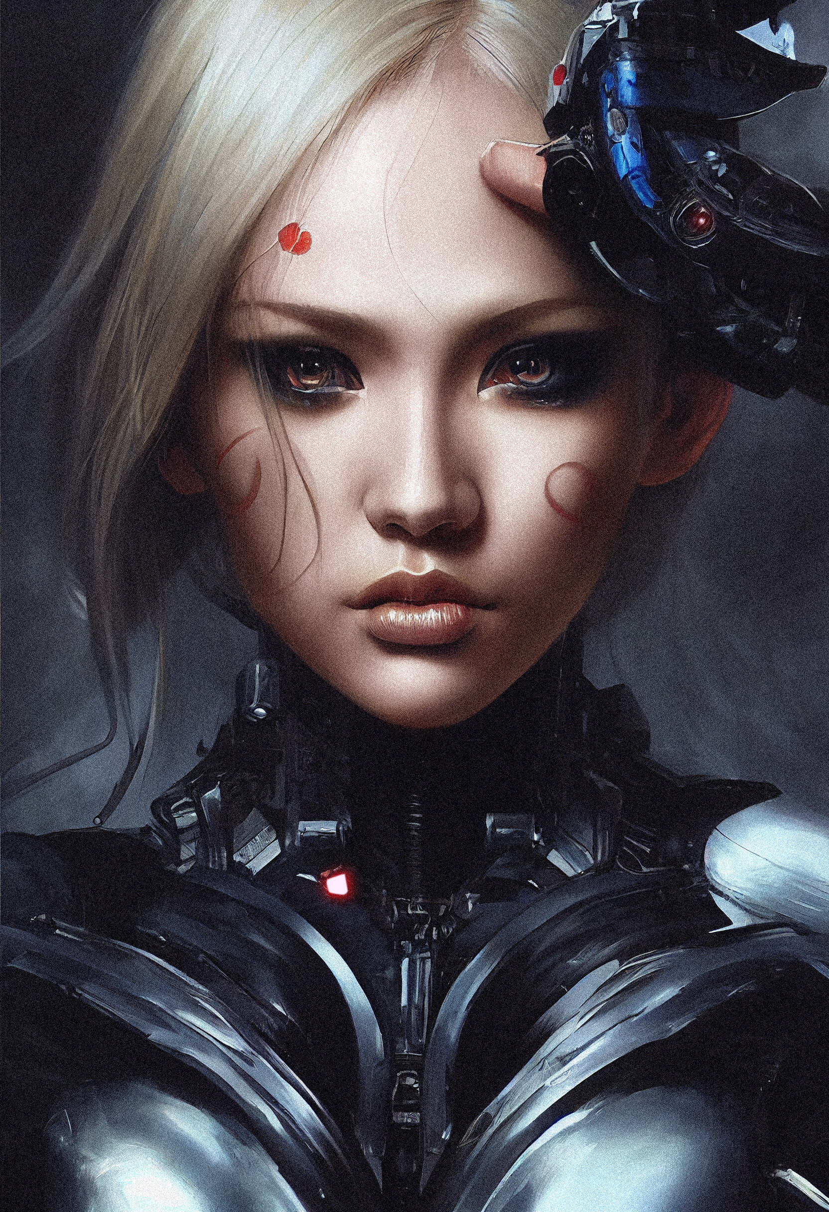 ArtStation - Cyborg Goddess VII《Vi20220909 -XII》