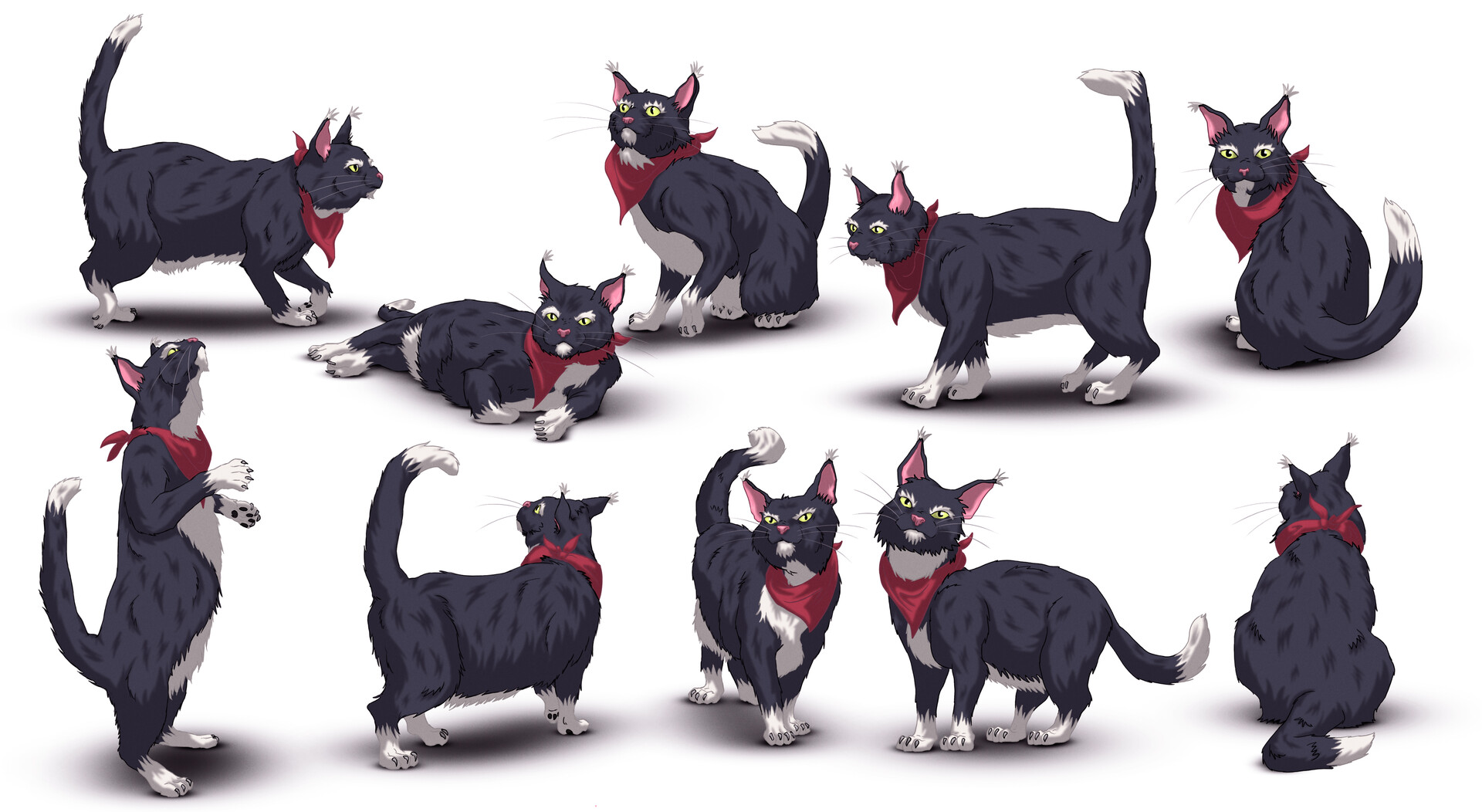 ArtStation - Witches Cat