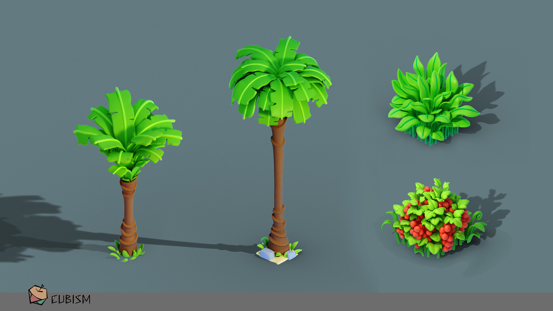 ArtStation - 2.5D Props