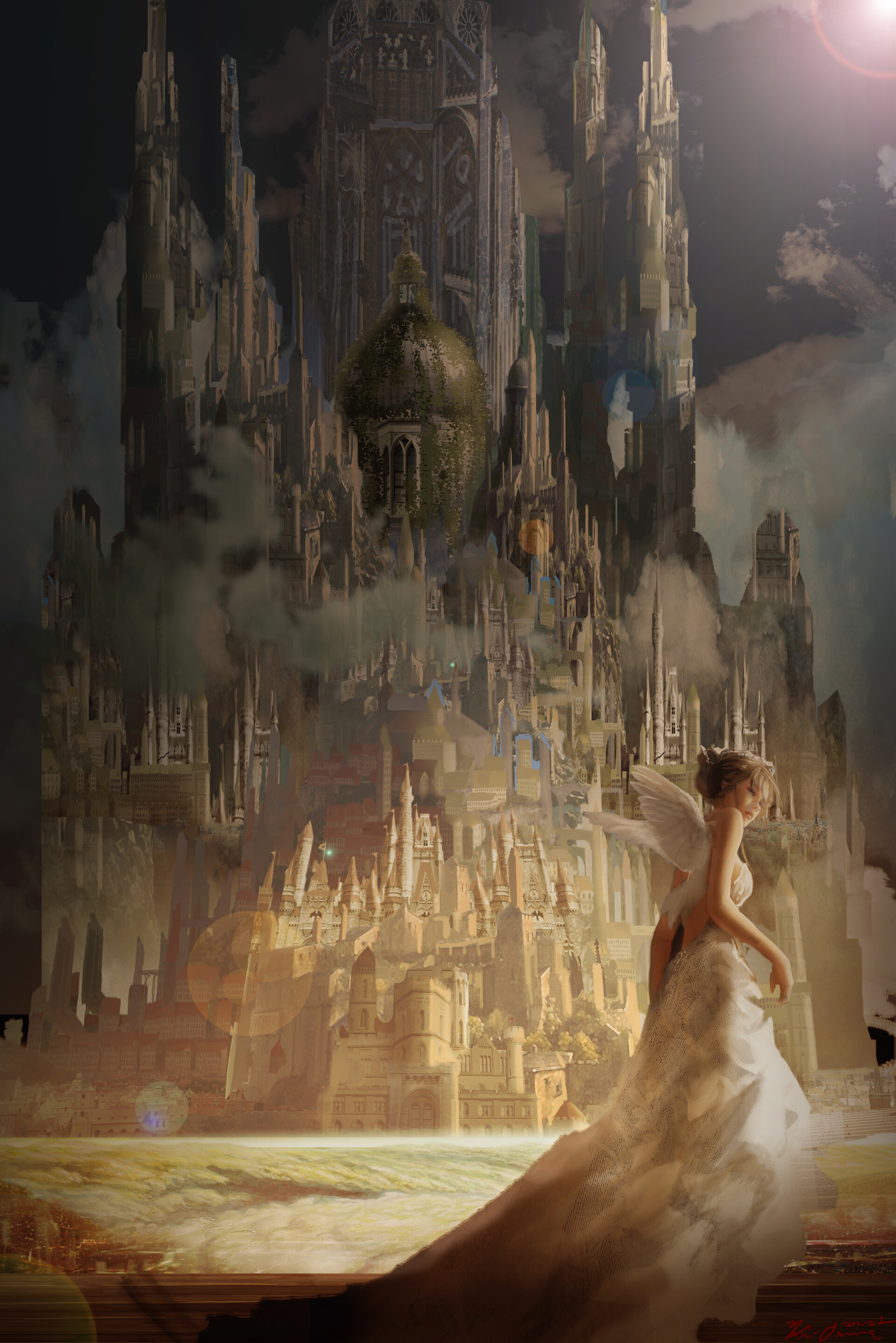 ArtStation - Escape from the inner palace