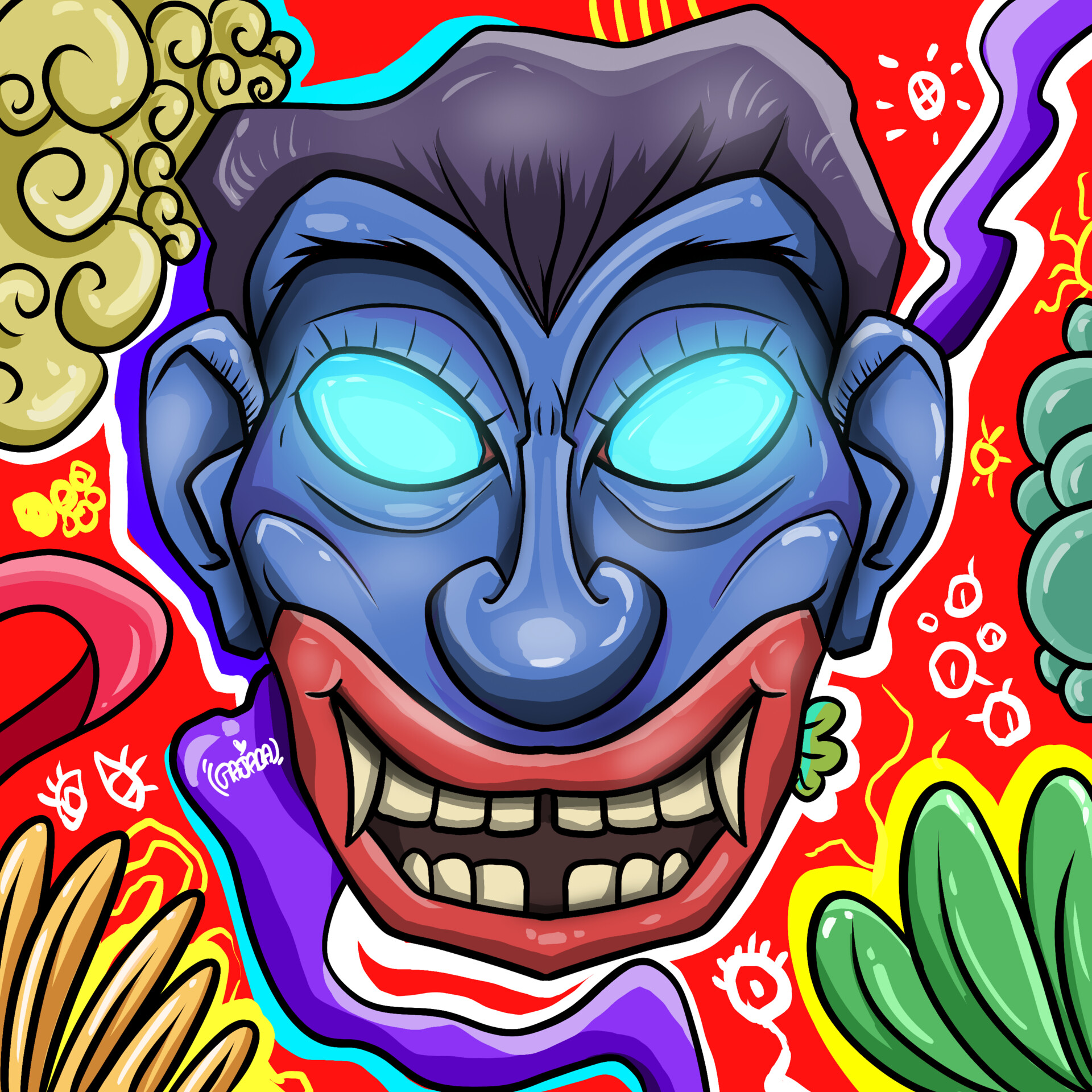 ArtStation - The weird Demon