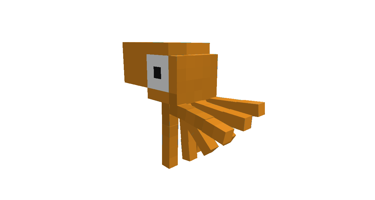 Tomato-Chan - Koala and Octopus made in blockbench