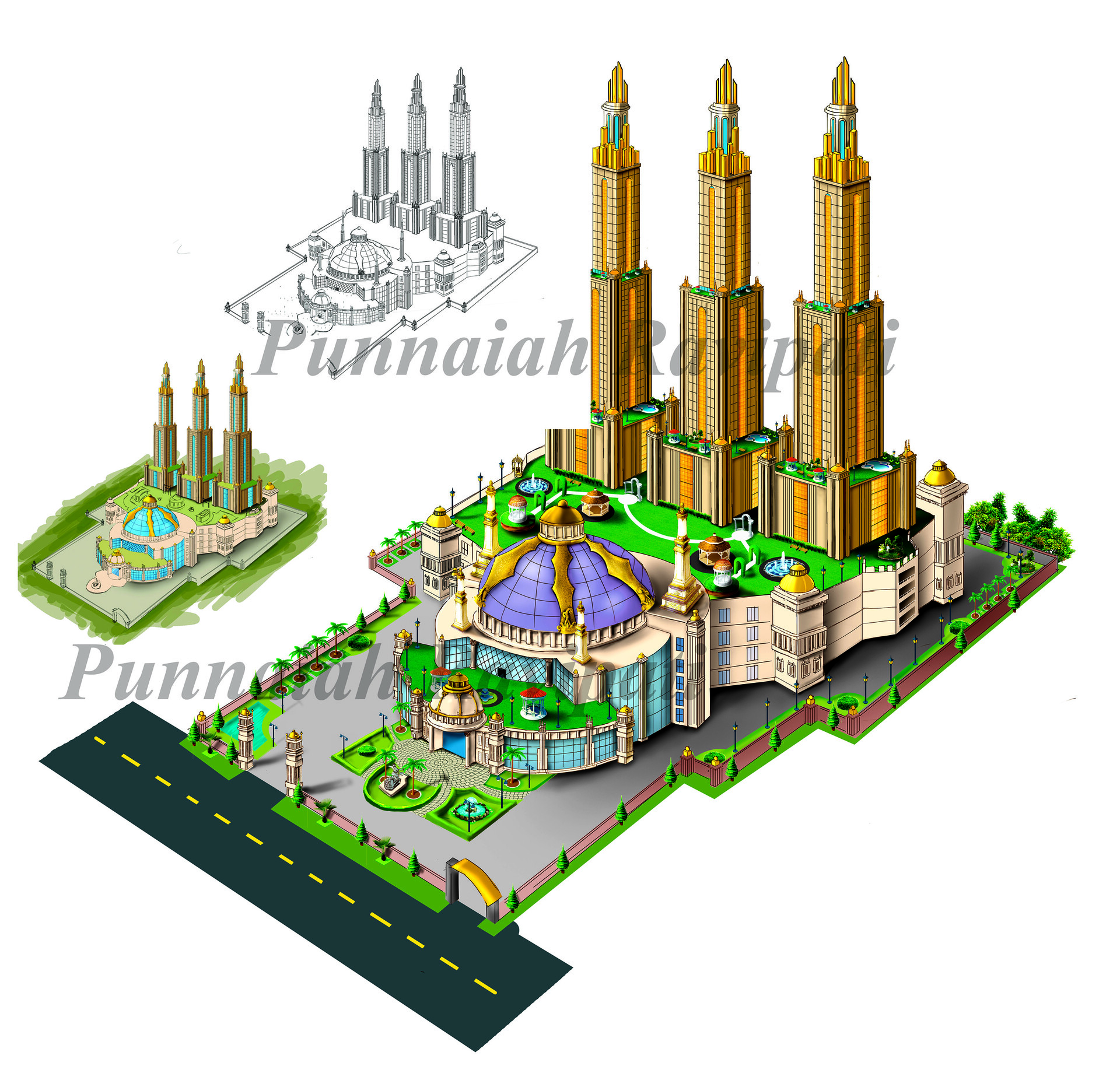 ArtStation - Architectural concept art