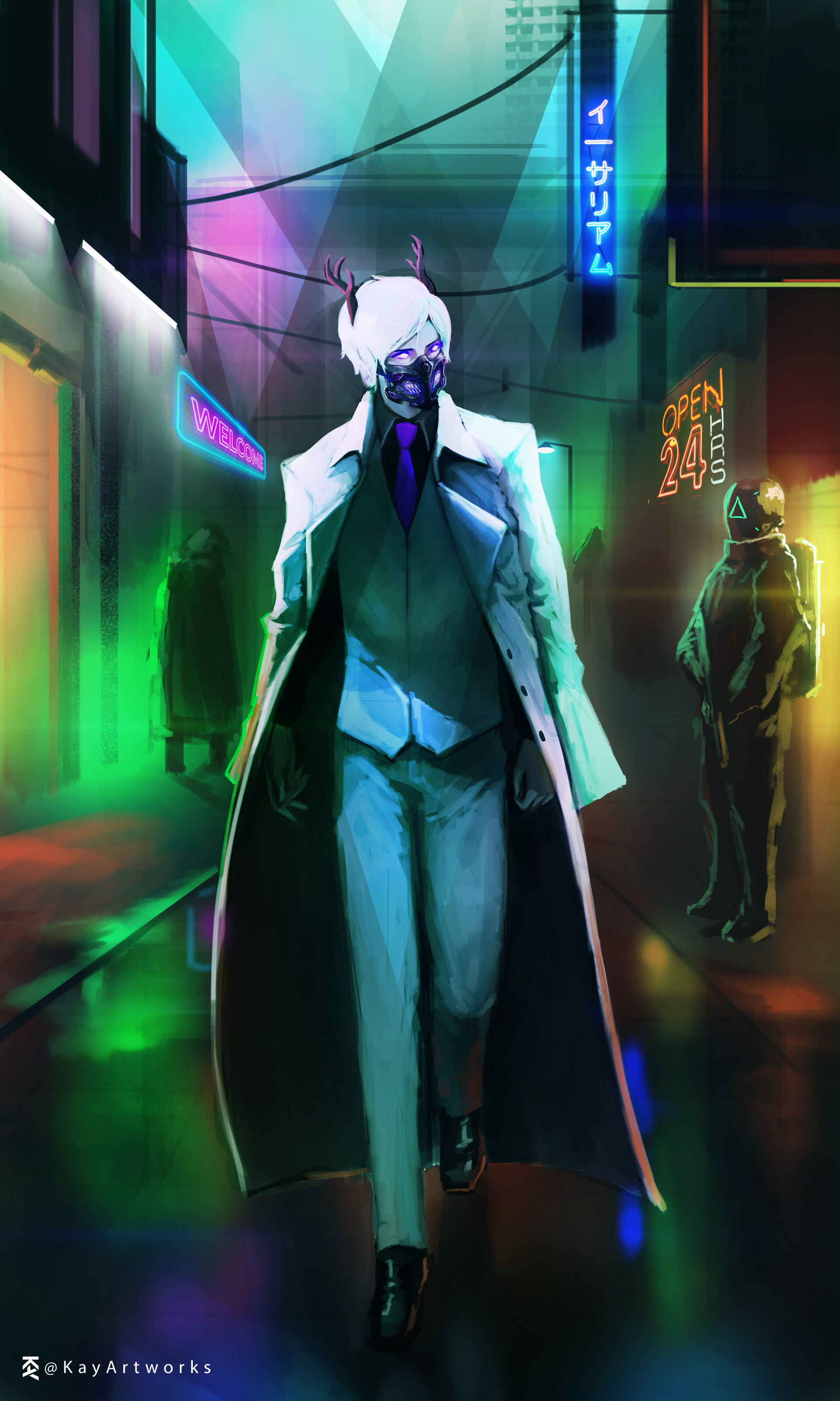 ArtStation - Cyberpunk Character (Commission)