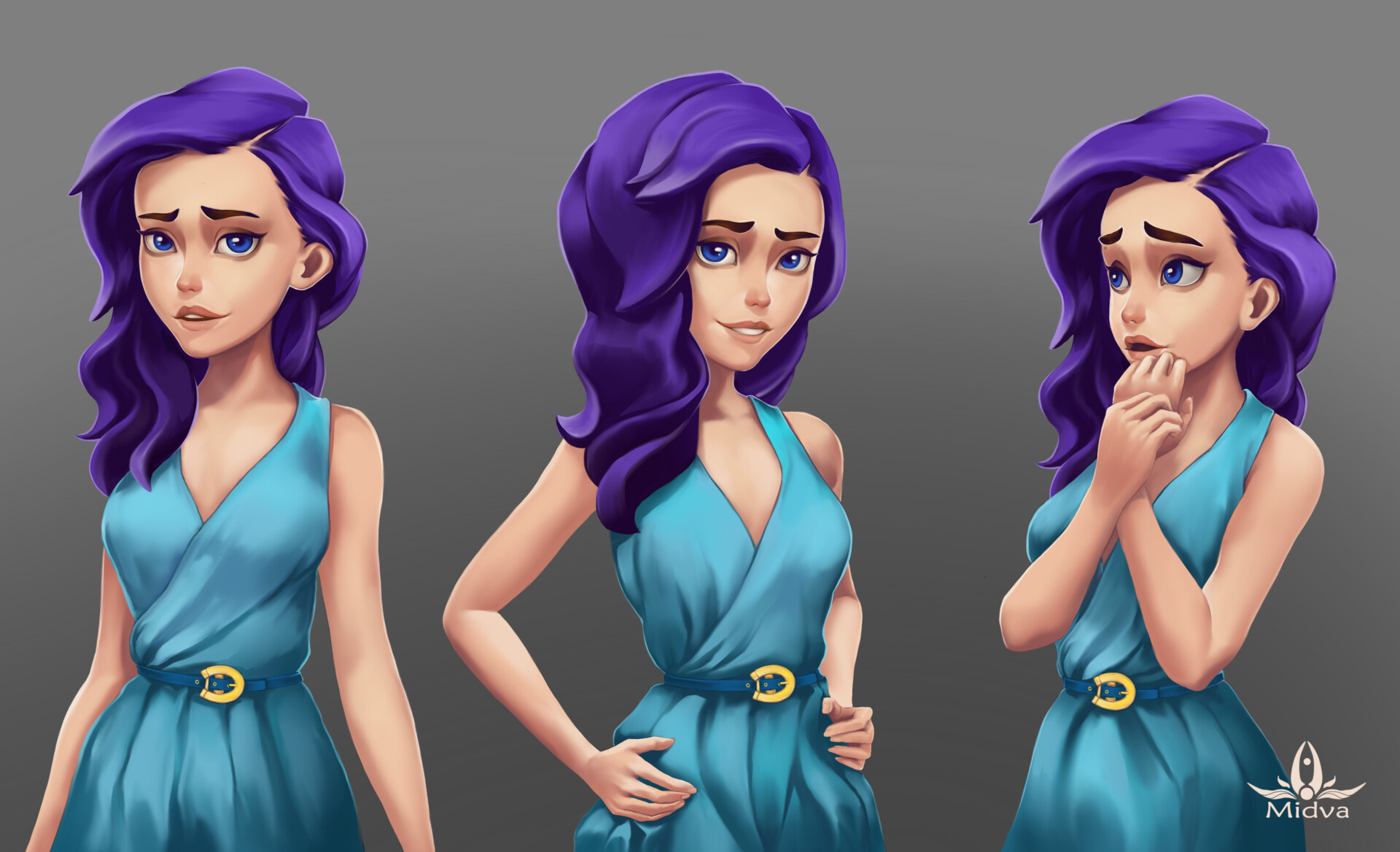 ArtStation - character design test