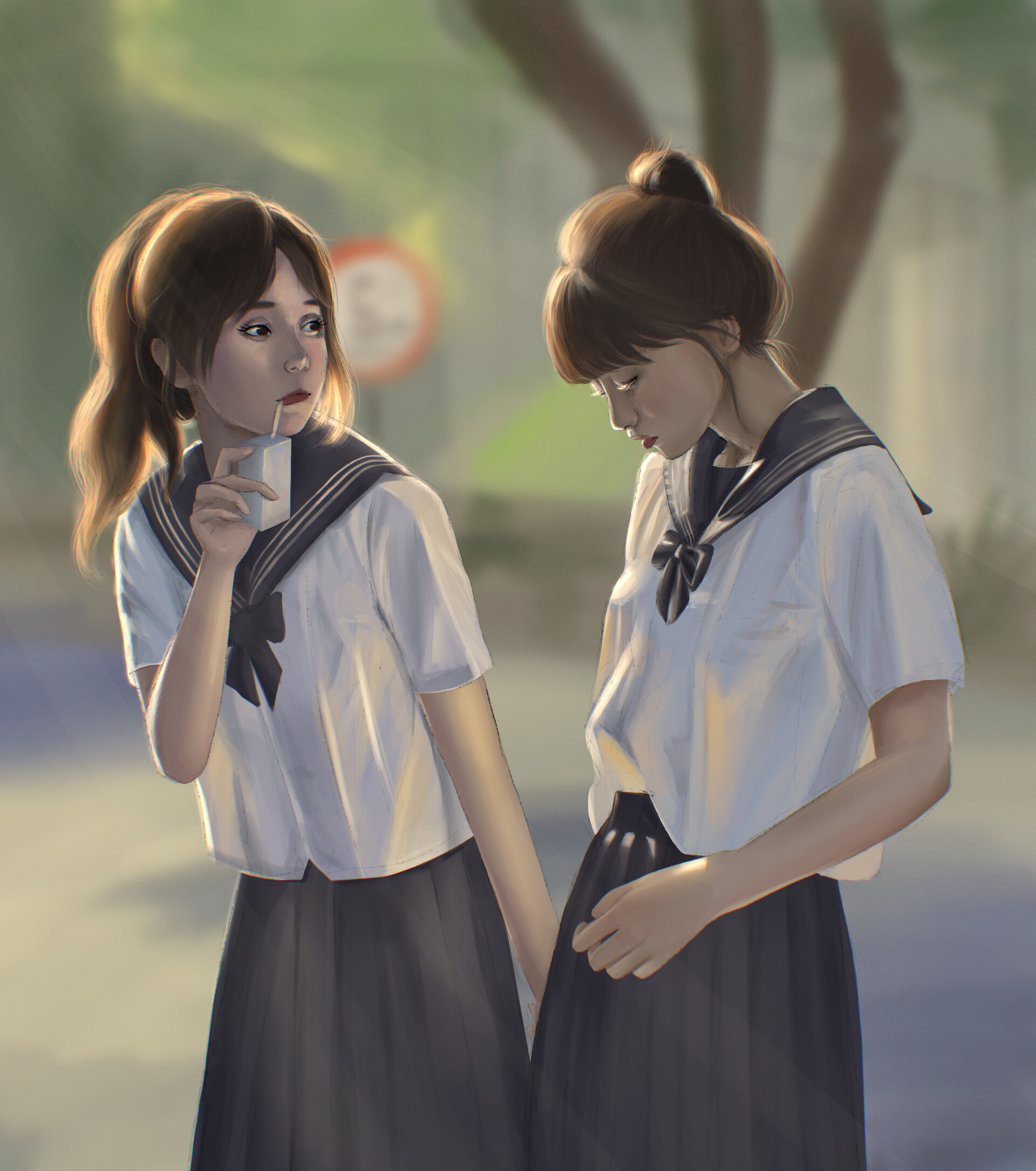ArtStation - Japanese girls