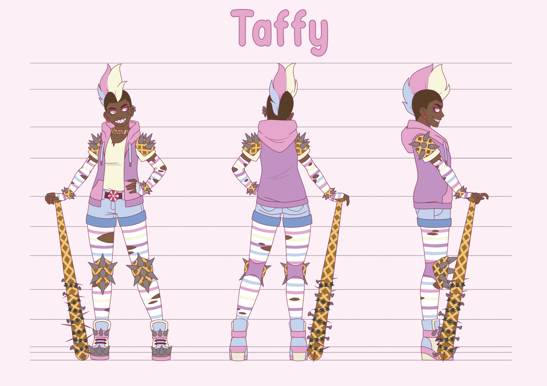 ArtStation - Character Turnaround Sheet