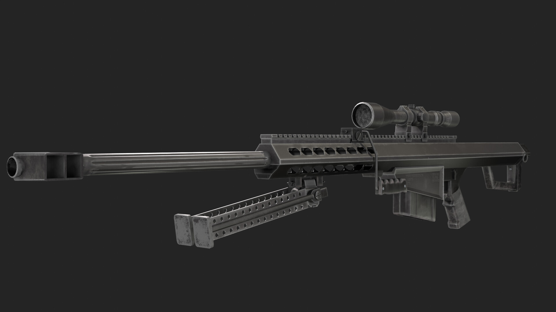 ArtStation - Barrett M82A1