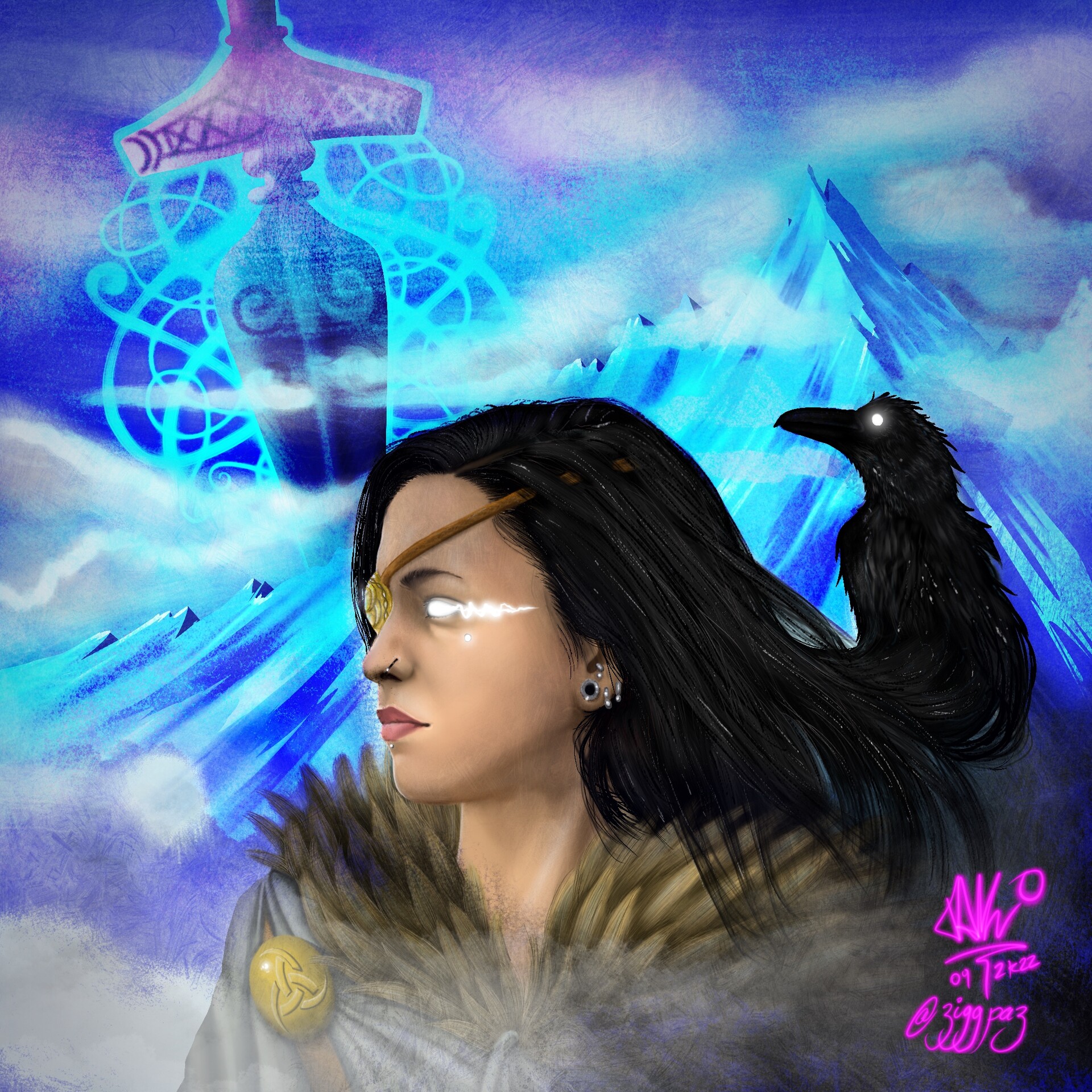 ArtStation - Carol lake Odin