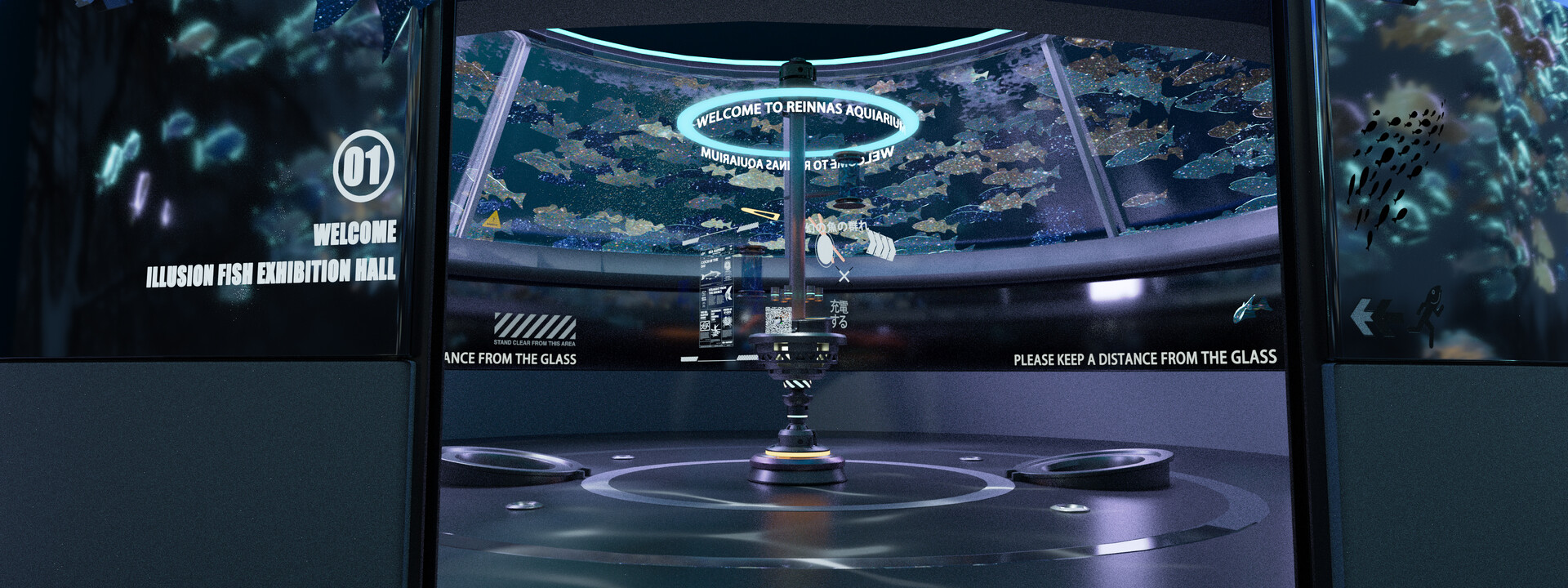 ArtStation - Aquarium fantasy Scence