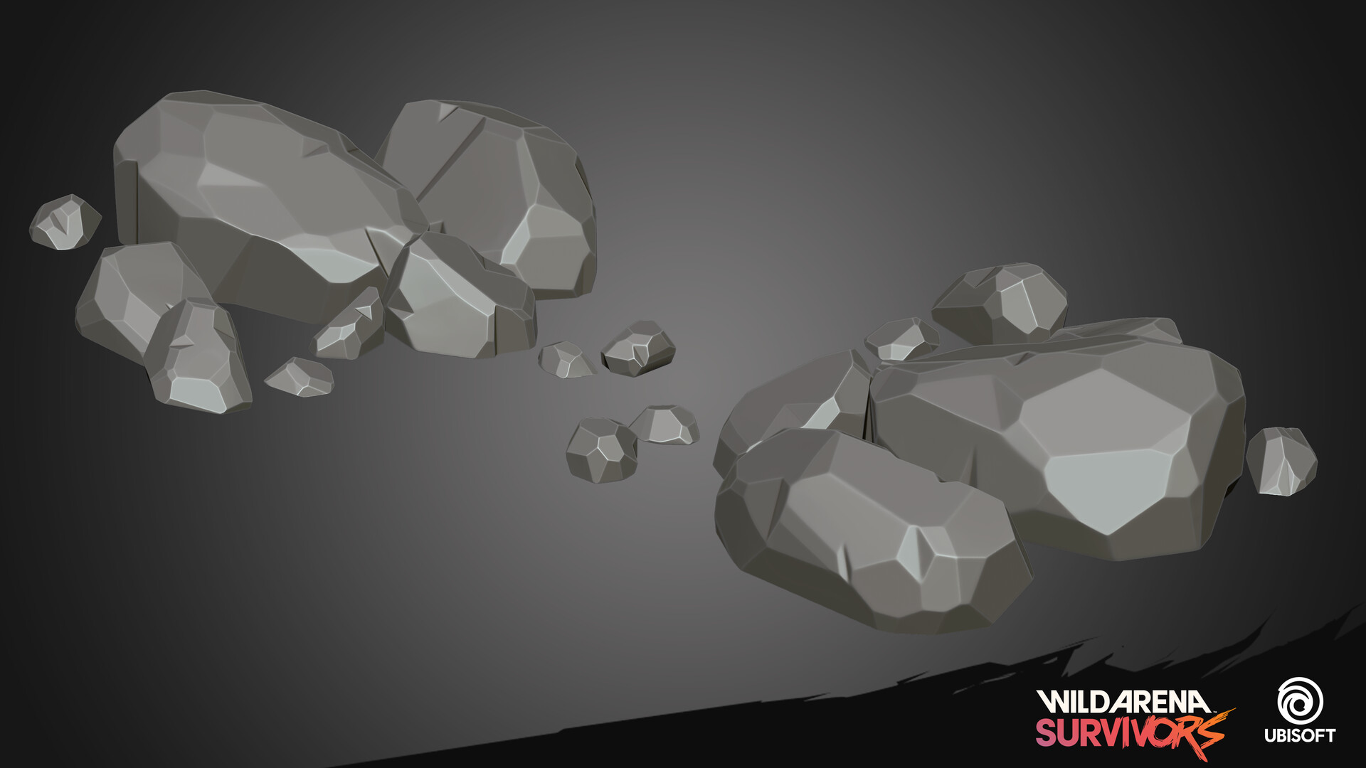 Clarisse Lejars - Wild Arena Survivors - Big Mossy Rocks & Rubbles