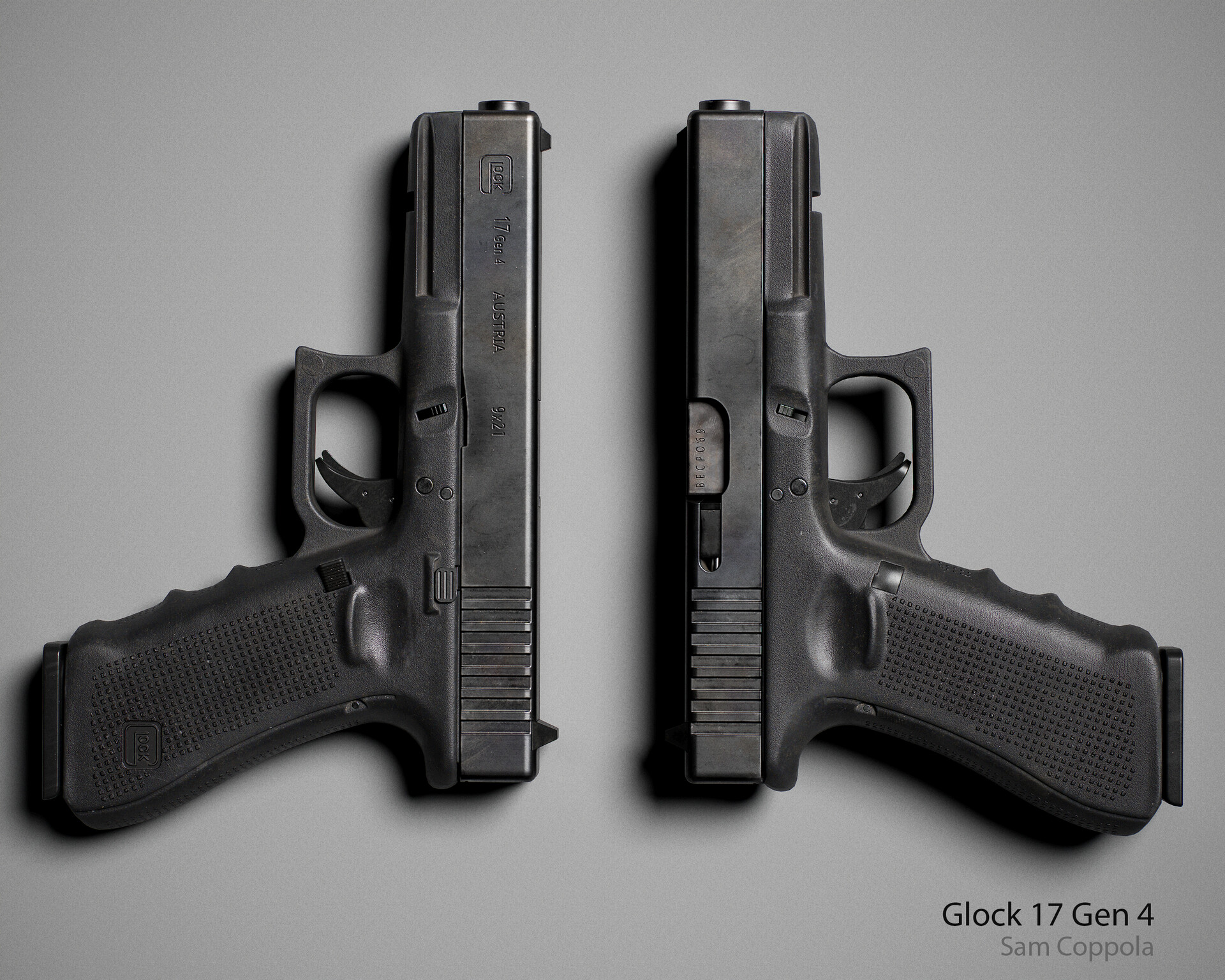 ArtStation - Glock 17 Gen 4