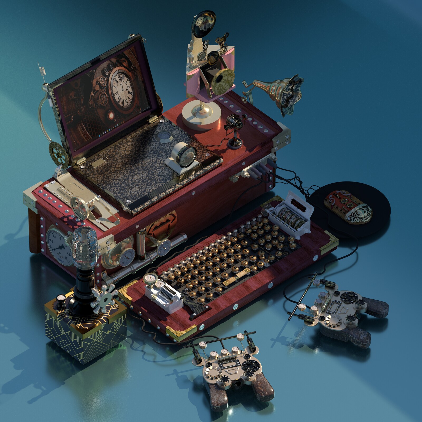 Sreejith T - Steampunk system Setup