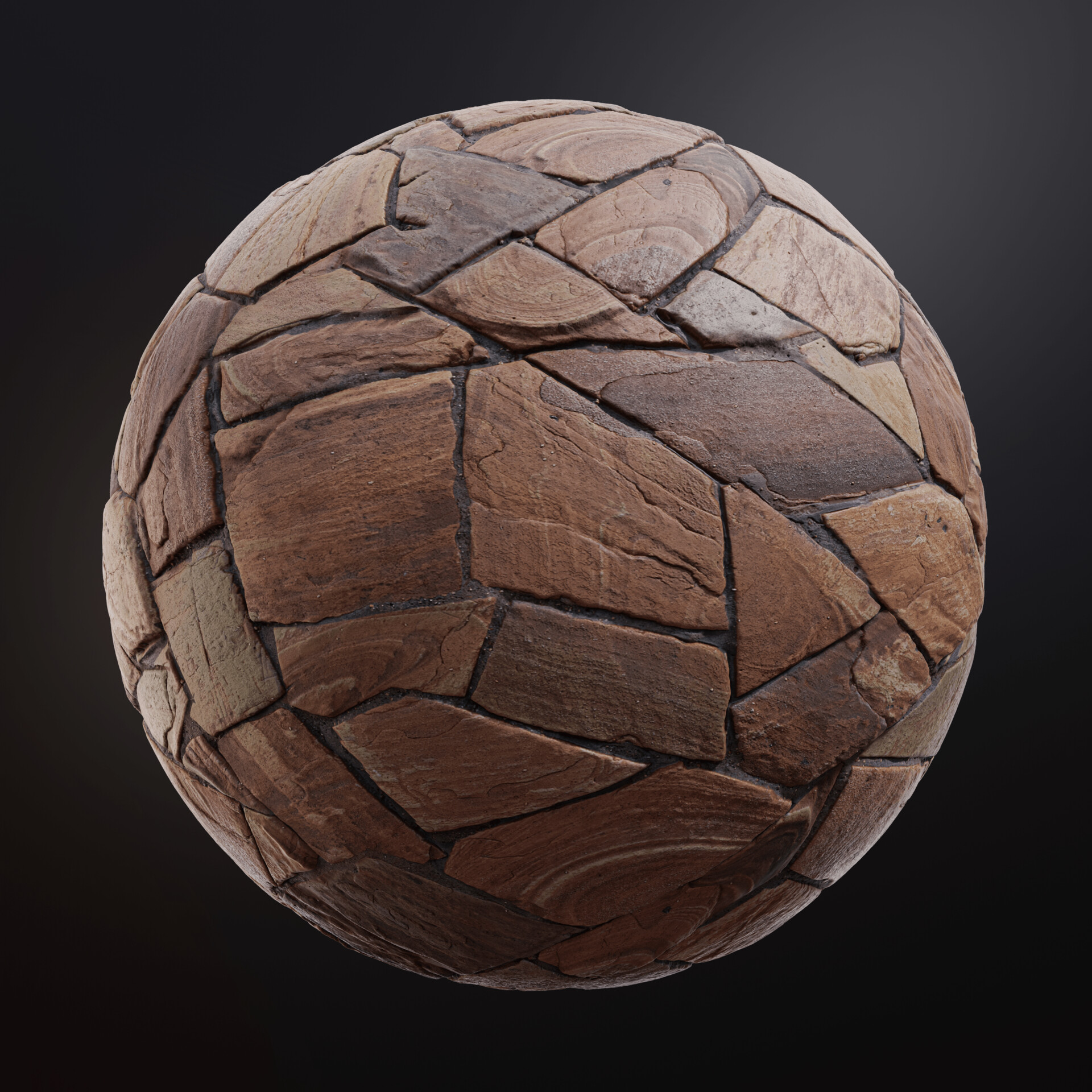 ArtStation - FLAGSTONE TILE (natural stone)