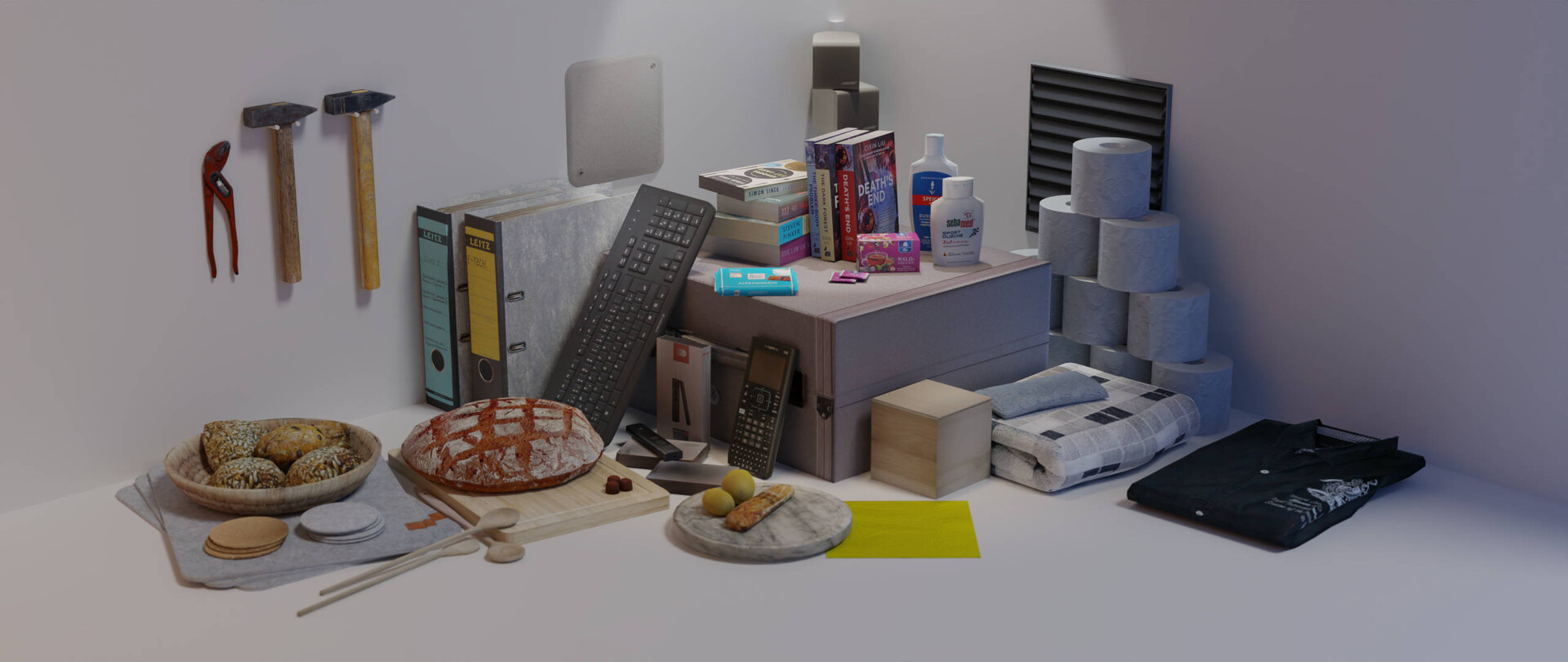 ArtStation - Random Ojects on a pile