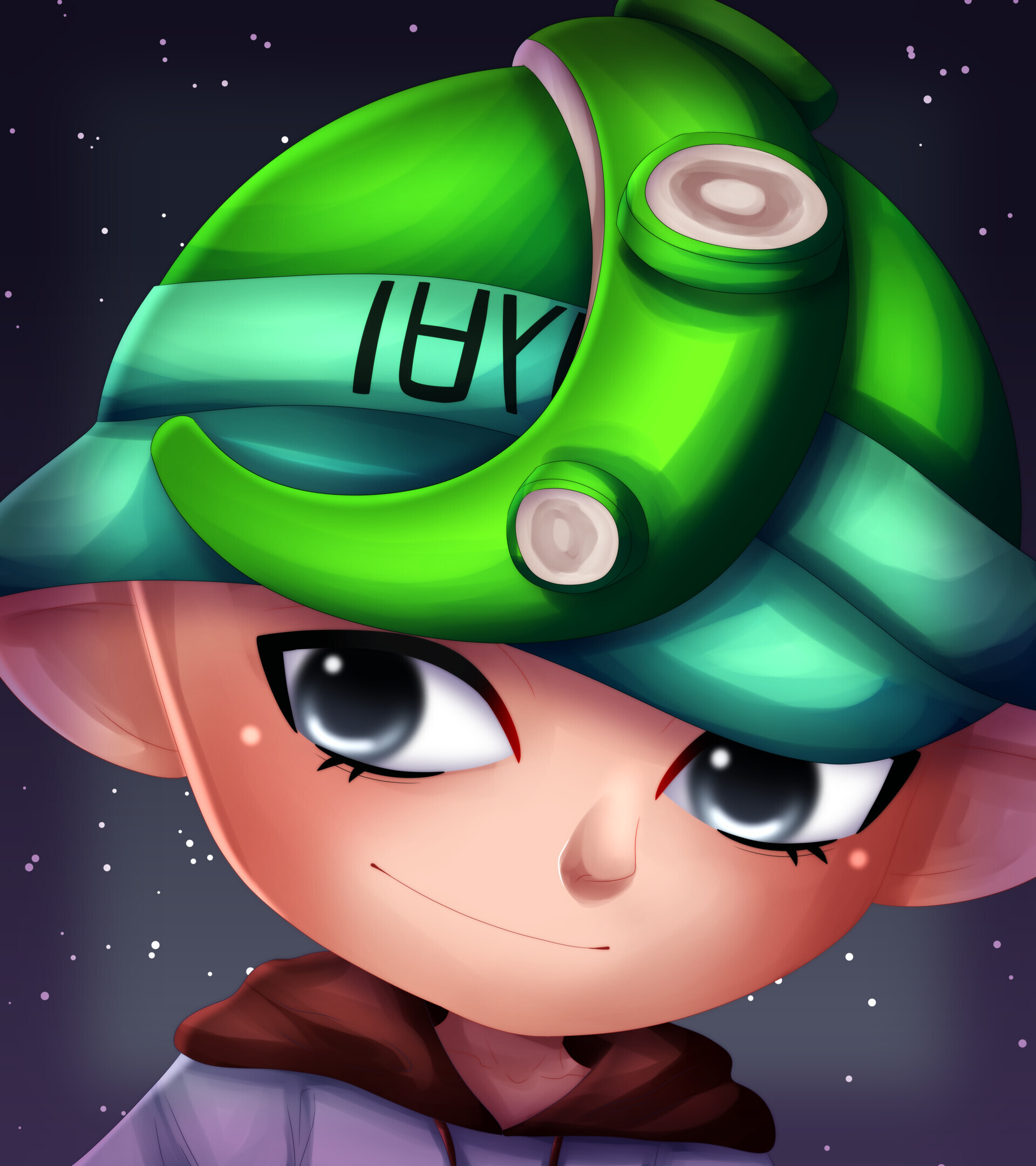 ArtStation - Splatoon Headshot Commission