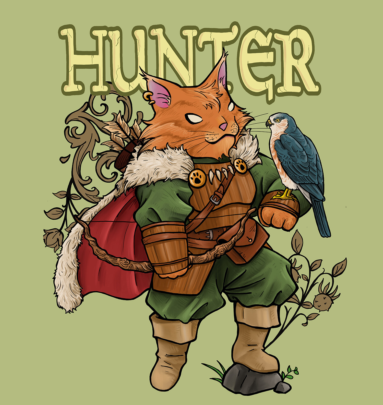 ArtStation - Fantasy Cats