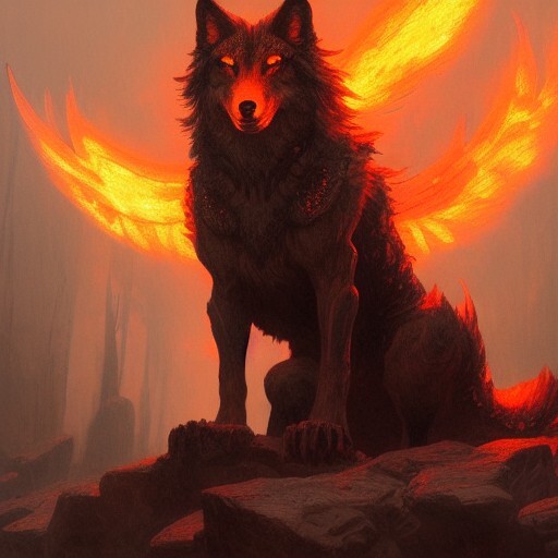 ArtStation - Fire God