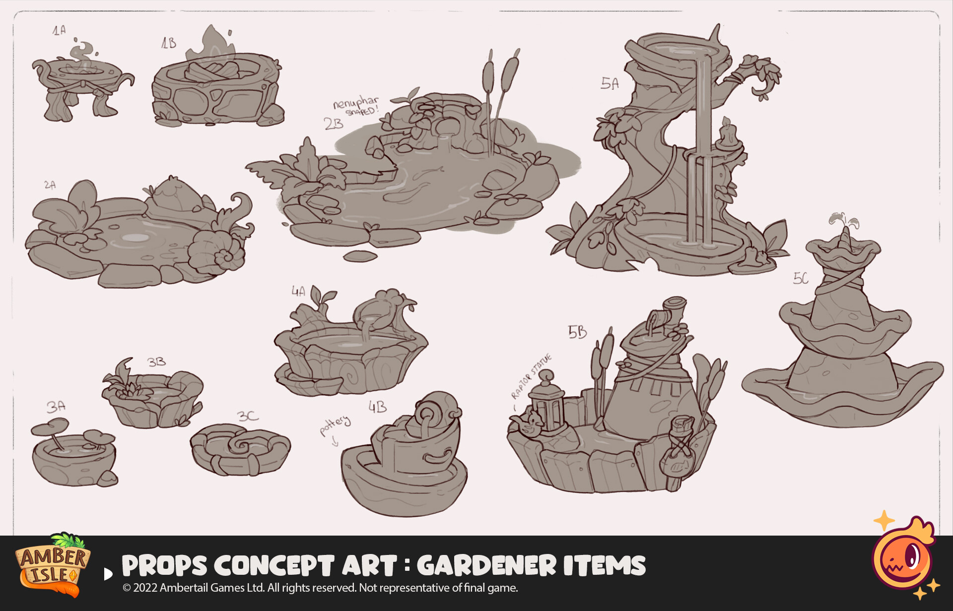 Inès Rotzinger - Amber Isle - Gardener Props - Coastal & Moutain Props