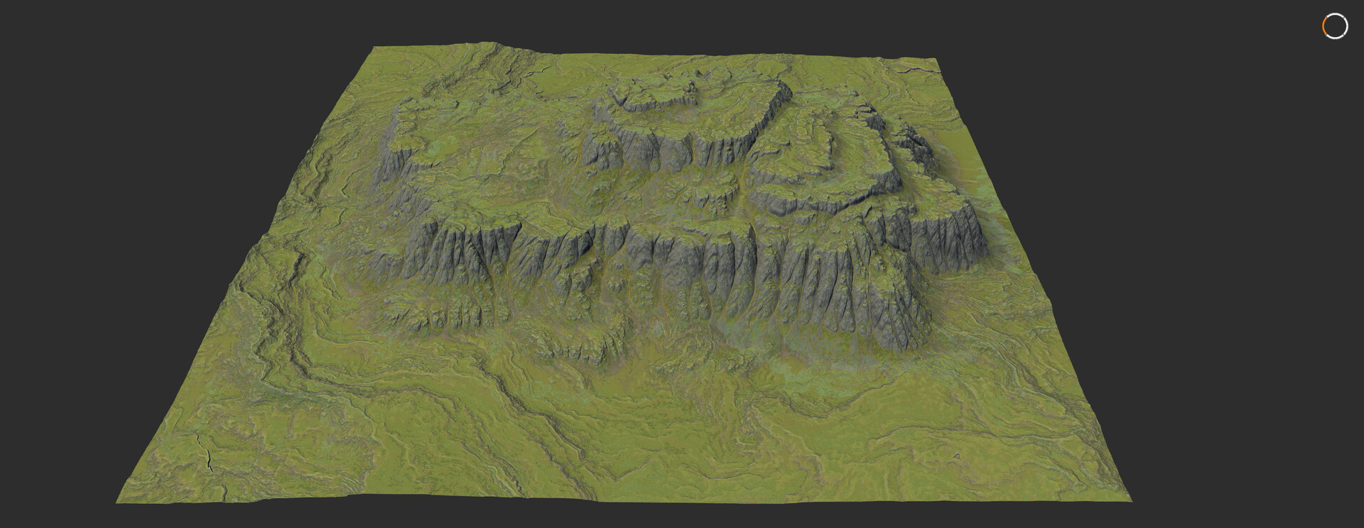 ArtStation - A terrain test