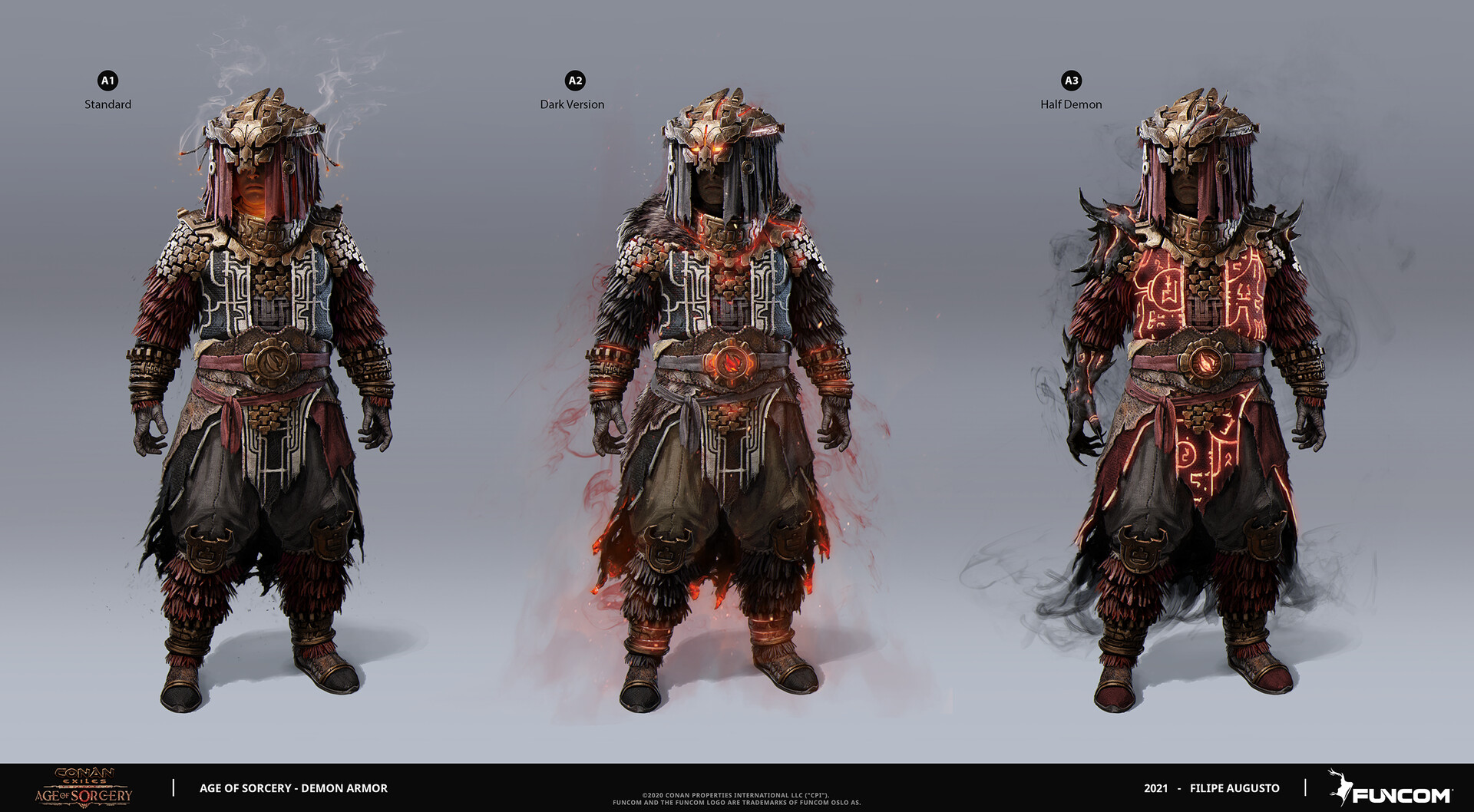 Filipe Augusto - CONAN EXILES - Age of Sorcery - Abyssal Armor