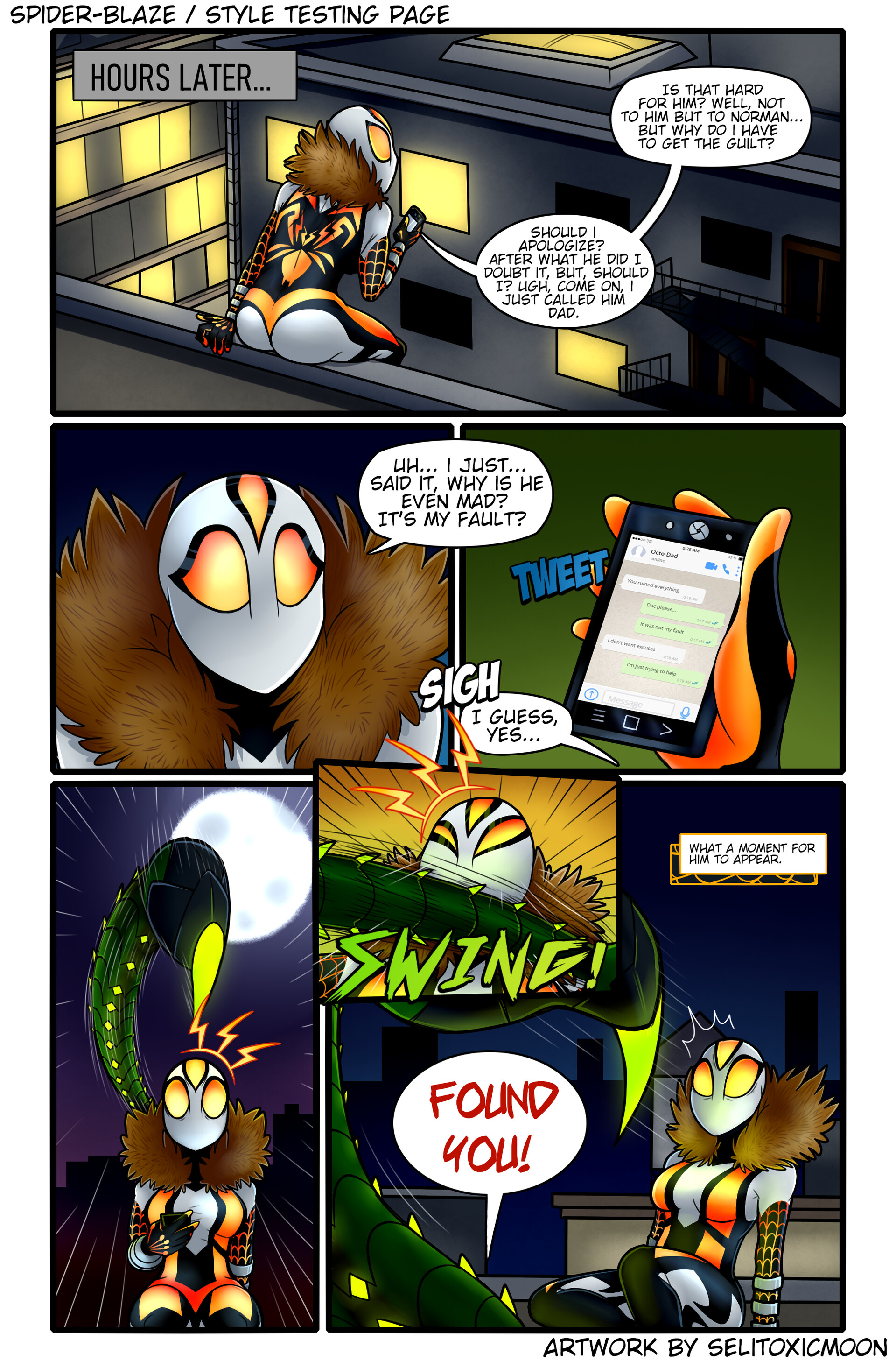 Seli Toxicmoon - SPIDER-BLAZE|Testing Page