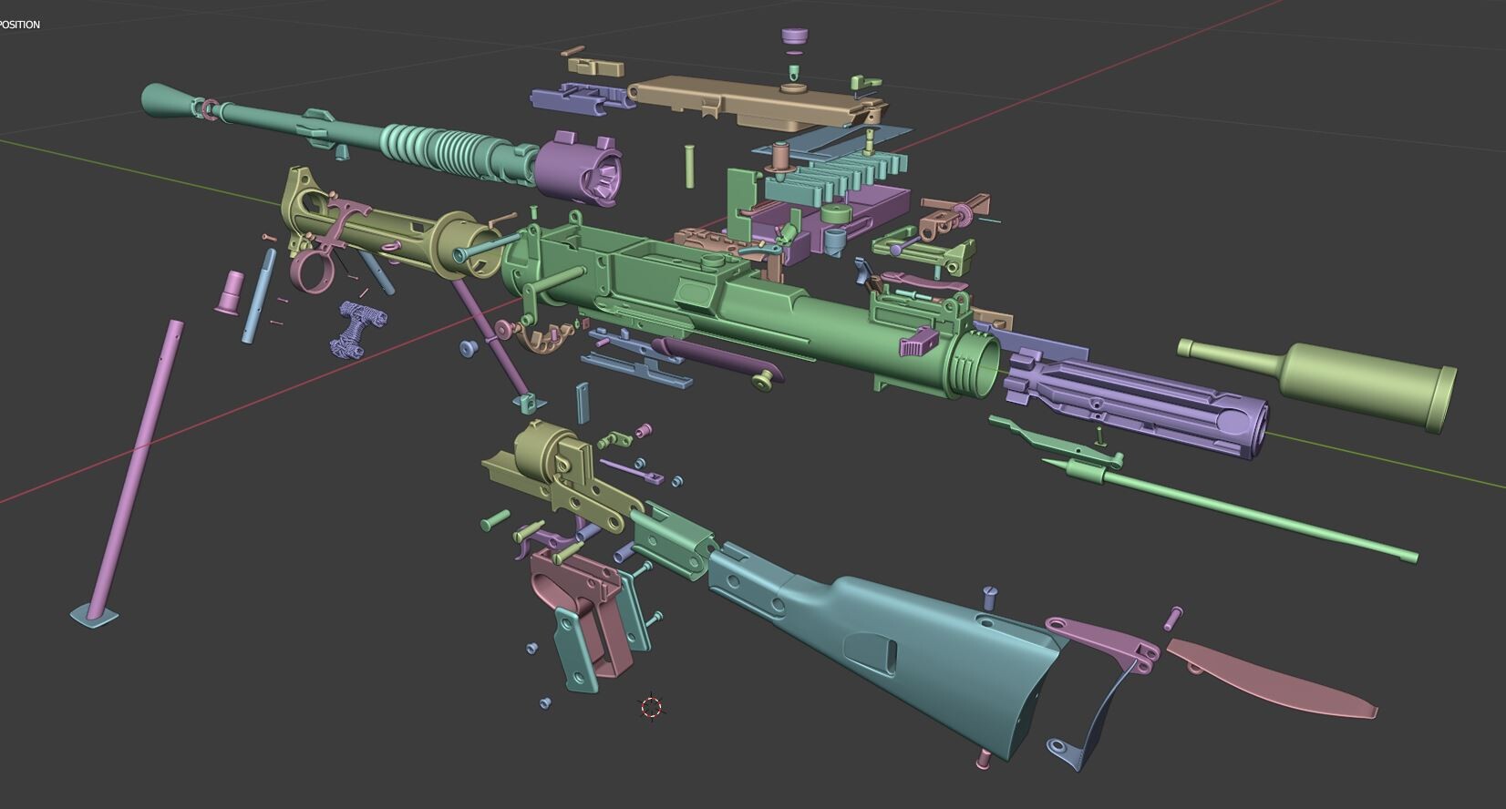 Mechanic - Breda modello 30 LMG (WIP)