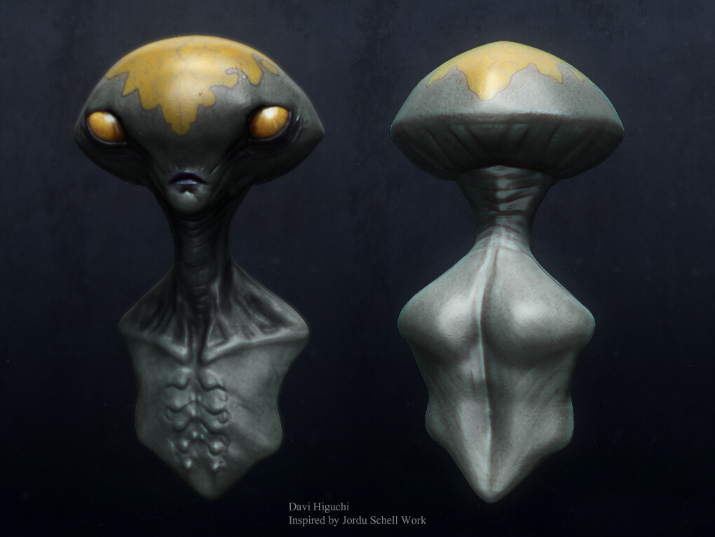 Davi Higuchi - Alien Creature - Jordu Schell