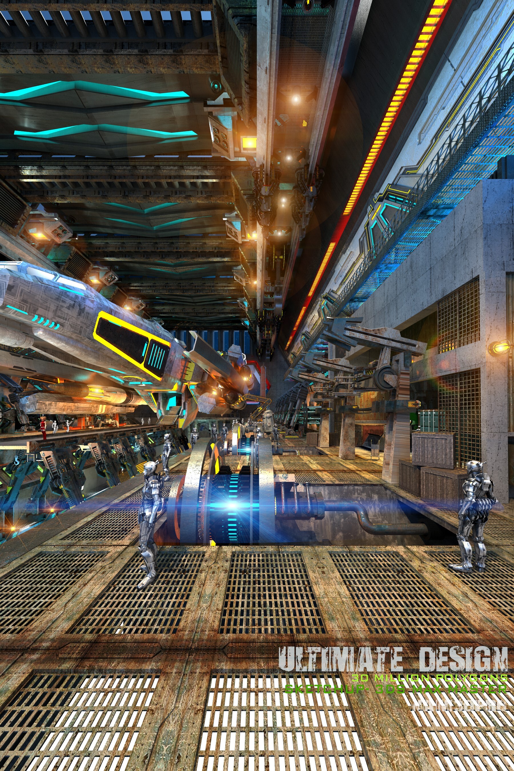 ArtStation - THE STATION 2 - SCIFI ARTWORK