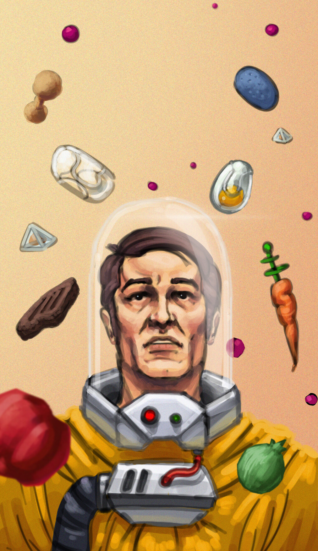 ArtStation - Retro Spaceman