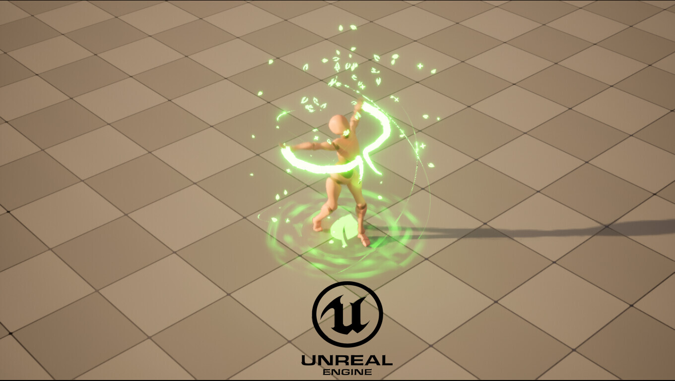 ArtStation - Heal VFX