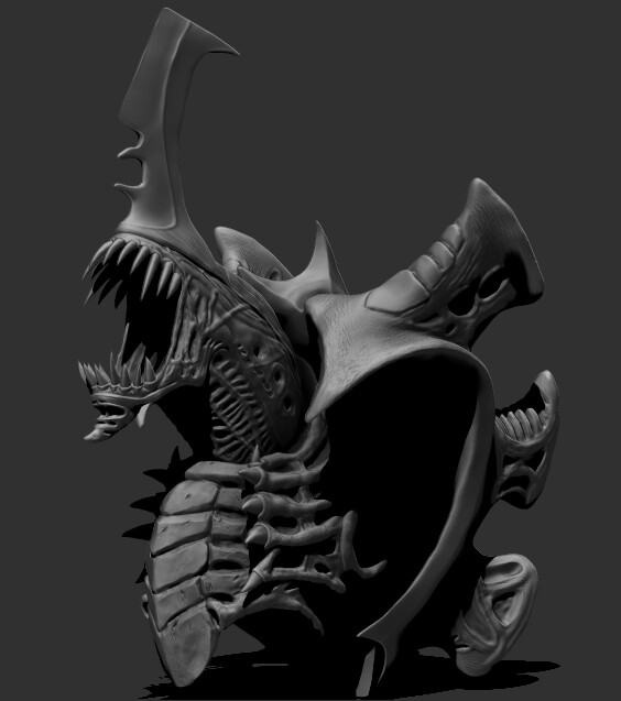 ArtStation - Tyranid Swarm Lord