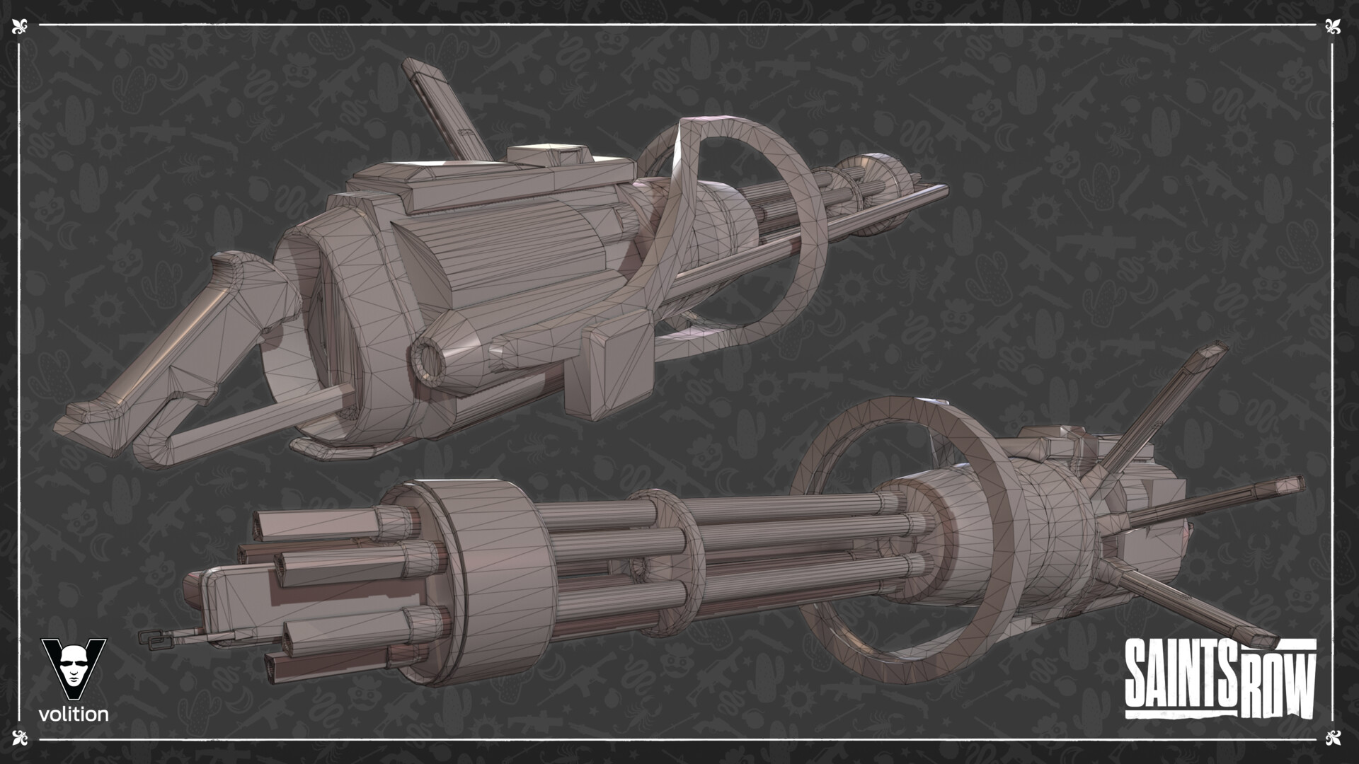 Cameron Raab - Saints Row - MDI Gatling Gun