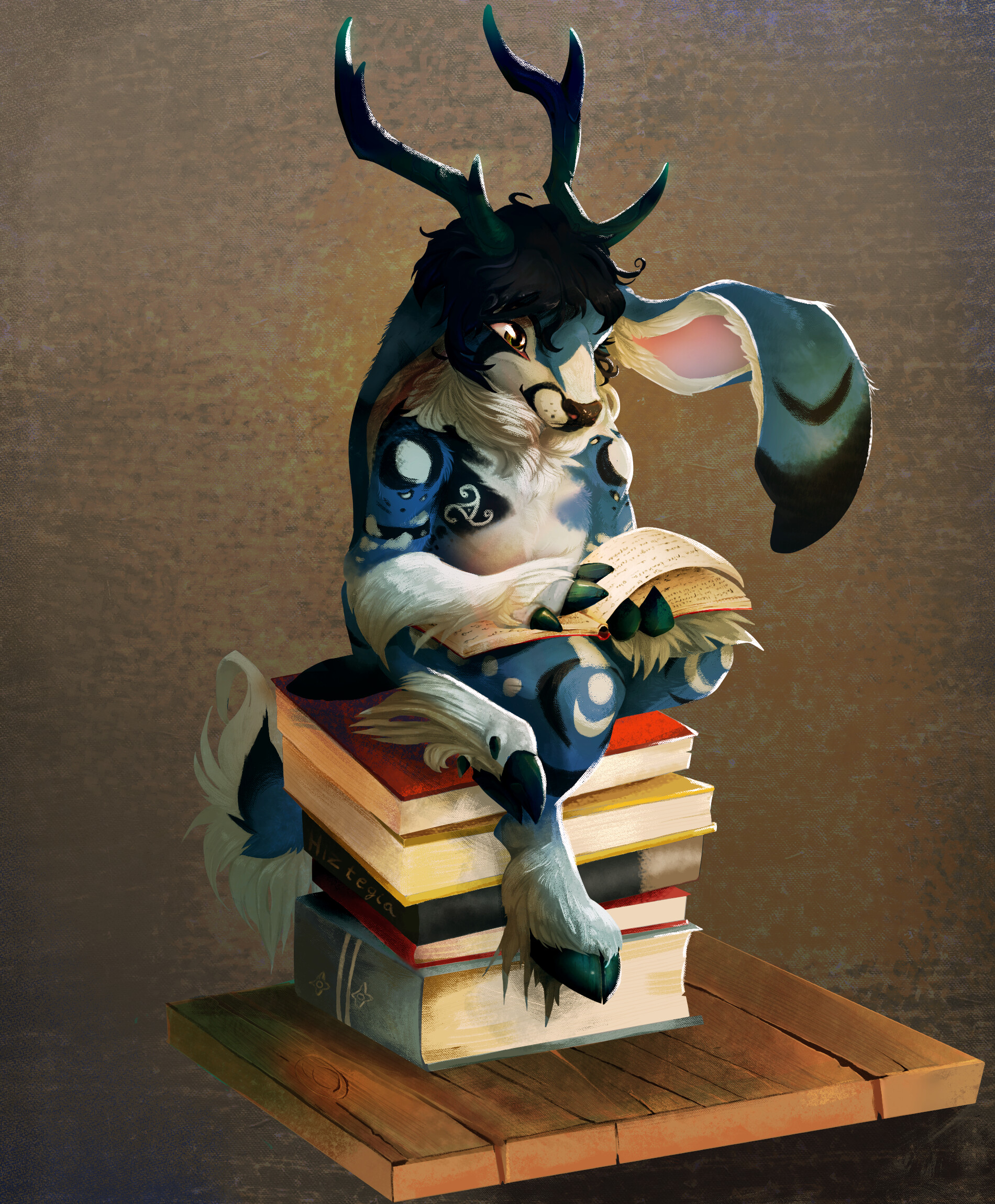 ArtStation - A Bit Of Calm (Chibi Comm)