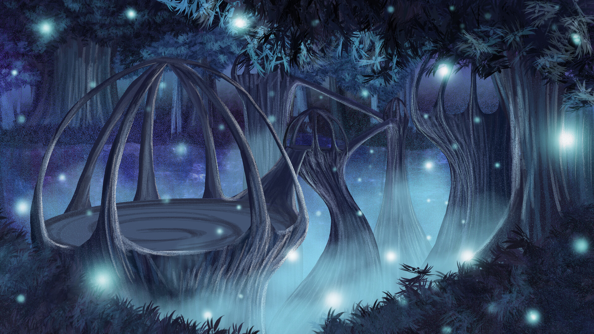 ArtStation - Fairy Forest - Environment Concept