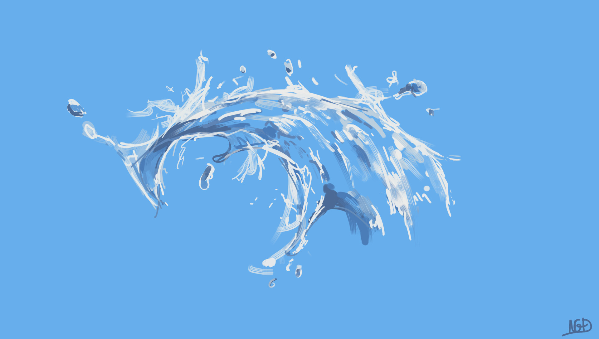 ArtStation - Water studies!