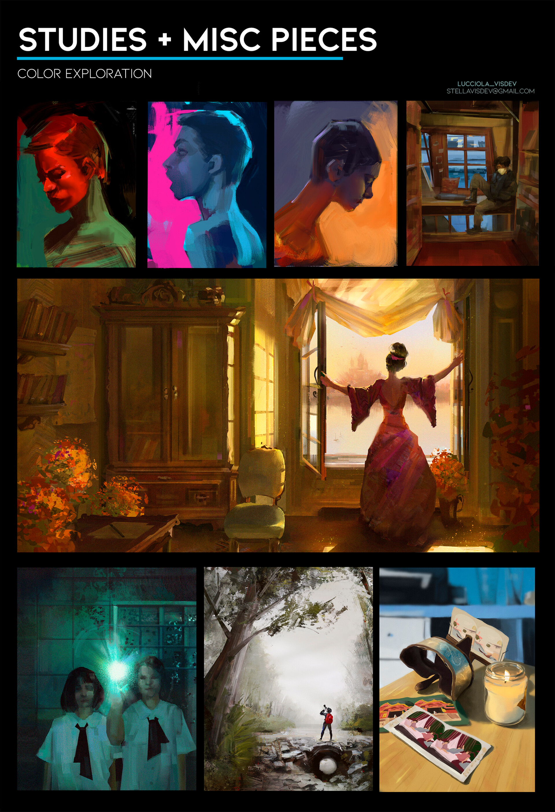 ArtStation - Misc Pieces + Color Exploration - VisDev Portfolio