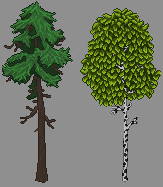 ArtStation - Tree Samples