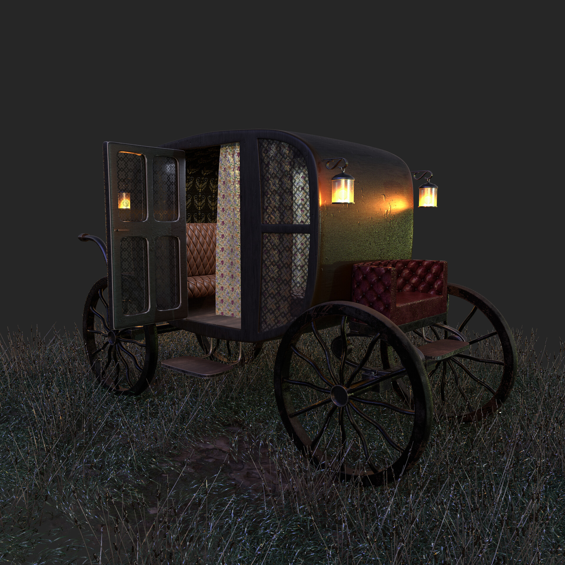 ArtStation - Vintage Carriage
