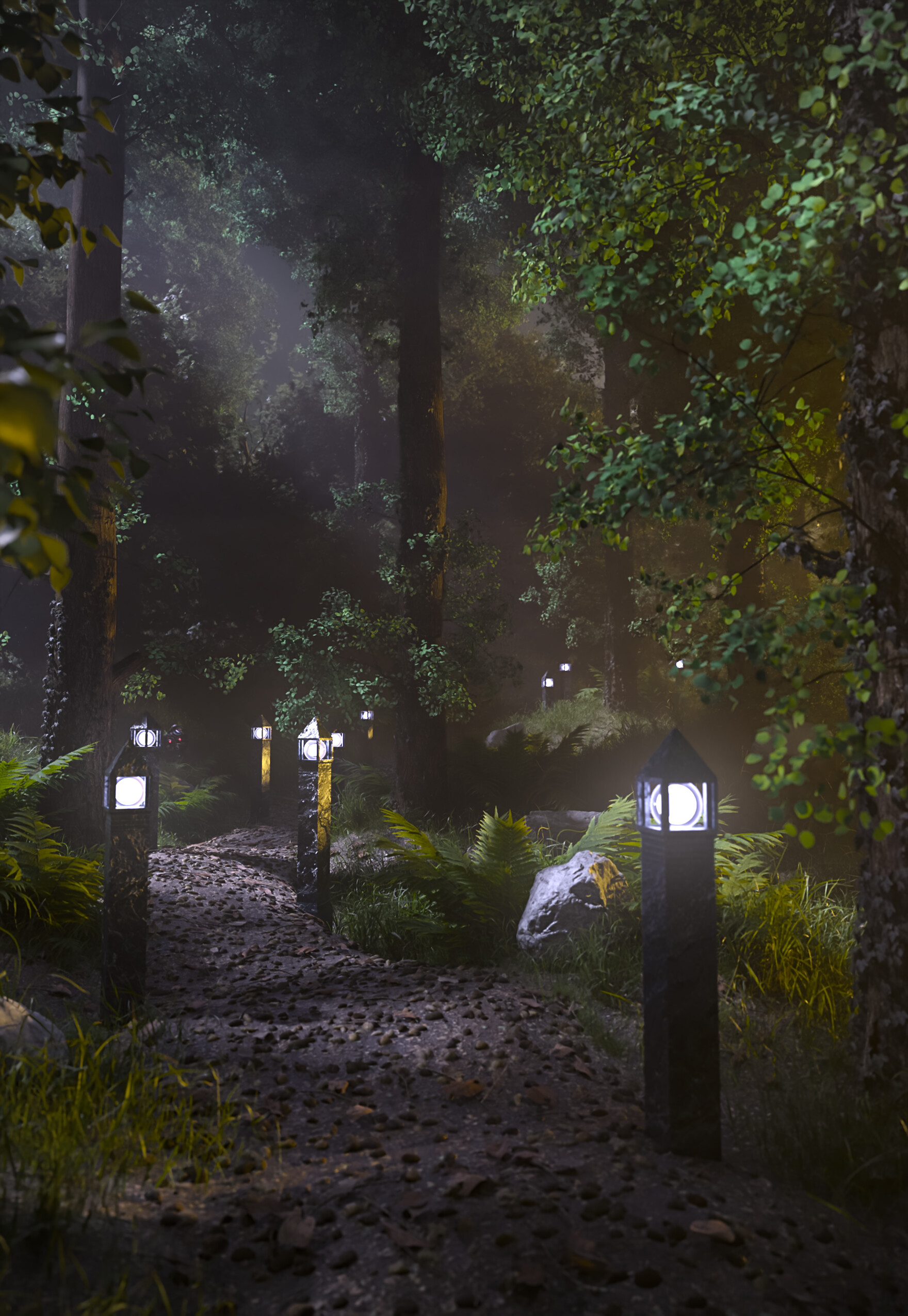 ArtStation - Forest Path