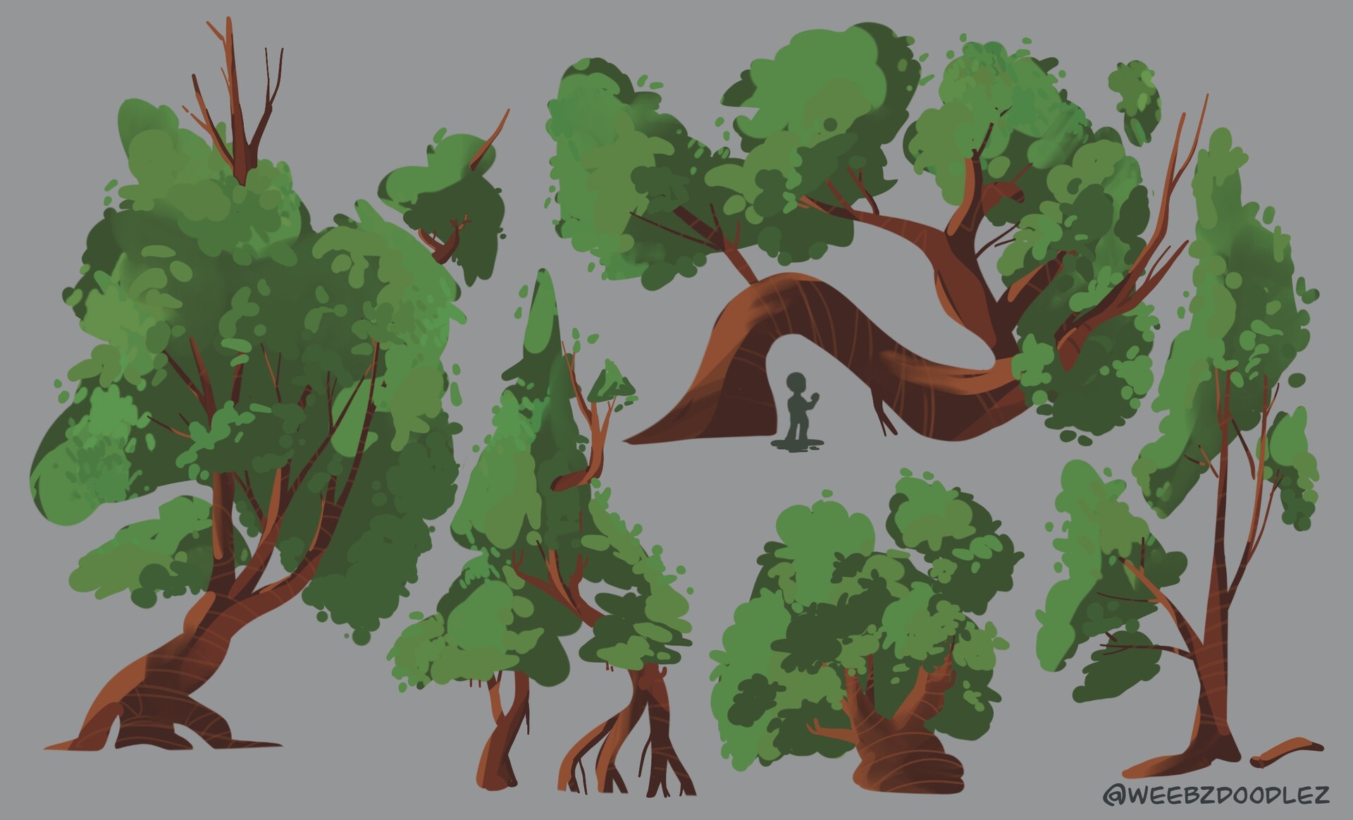 ArtStation - Environment Illustration Studies