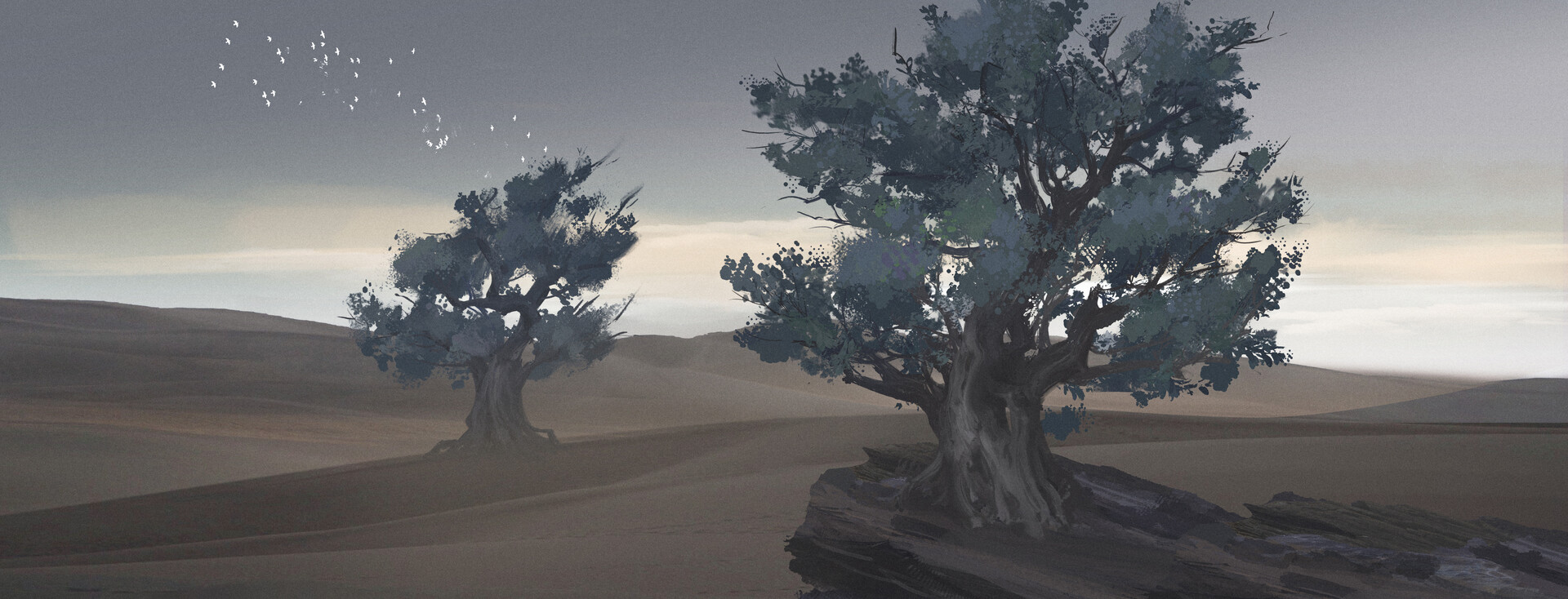 ArtStation - 关于两棵树