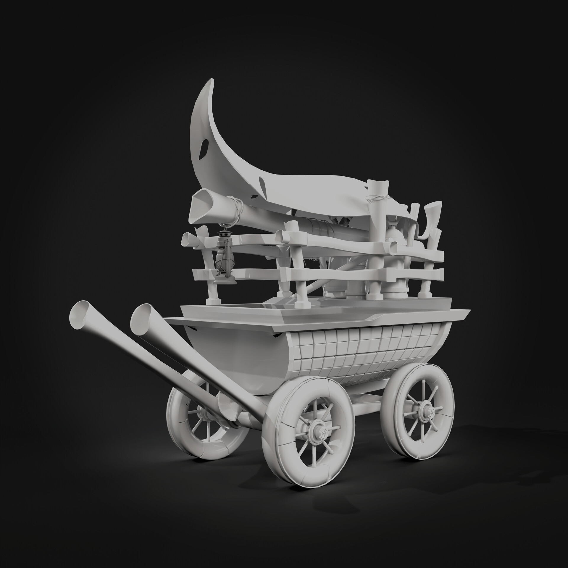 ArtStation - Stylized Cart