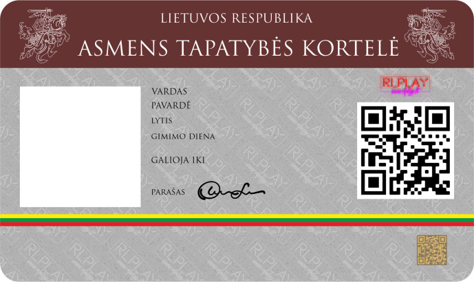 ArtStation - RLplay id cards and lic